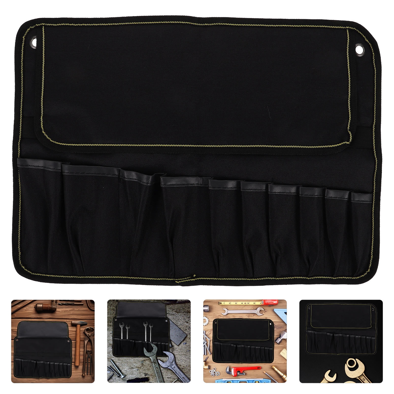 Masteelf Tool Roll Bag for Motorcycle Motorcycle Tool Organizer Roll Up ...