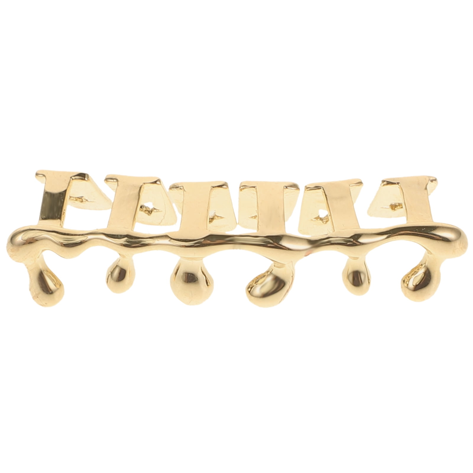 Masteelf Tooth Grill Teeth Cap Teardrop Bottom Grill Cap Hip Hop Drip ...