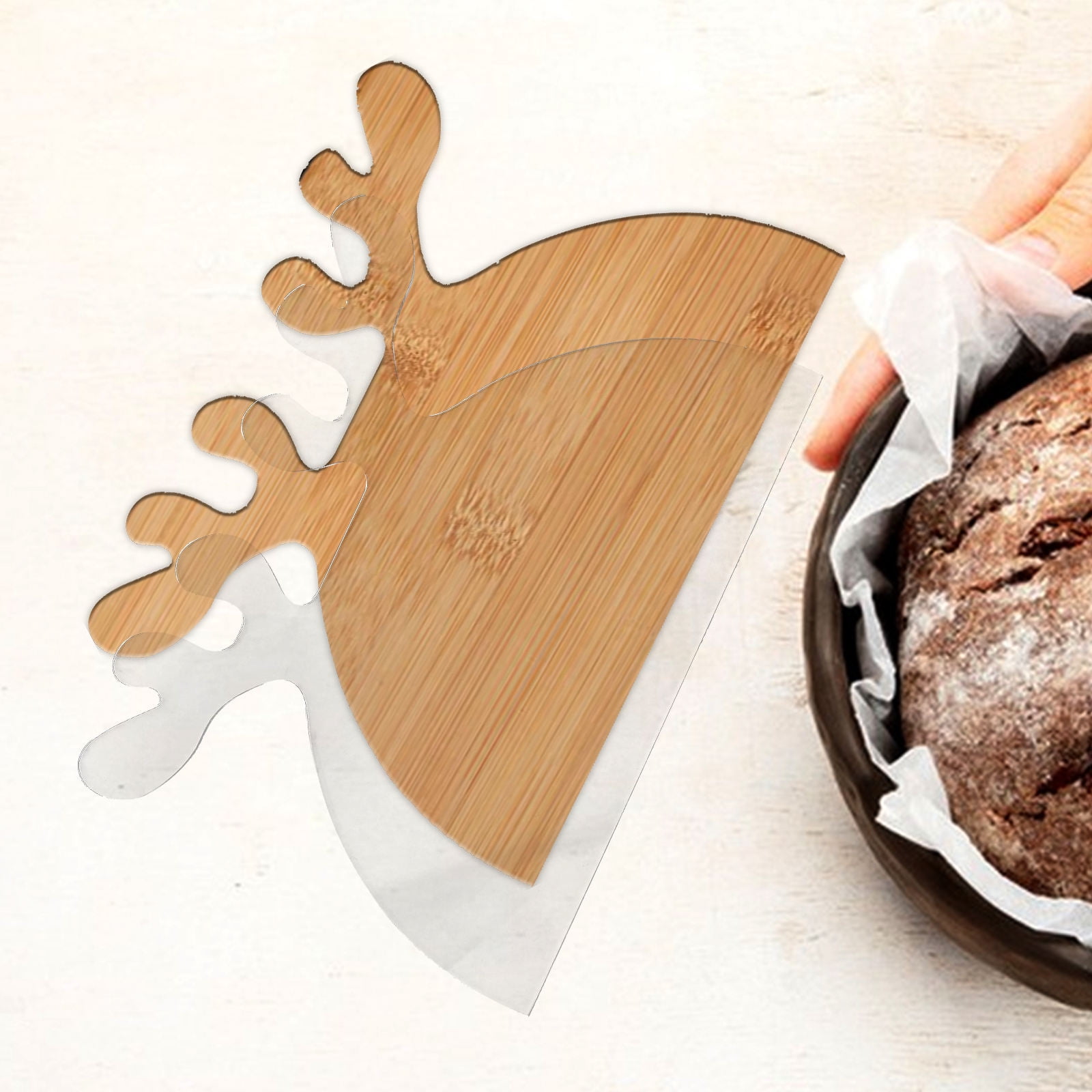 Masteelf Transparent Acrylic Charcuterie Board Stencil Reusable Kitchen ...