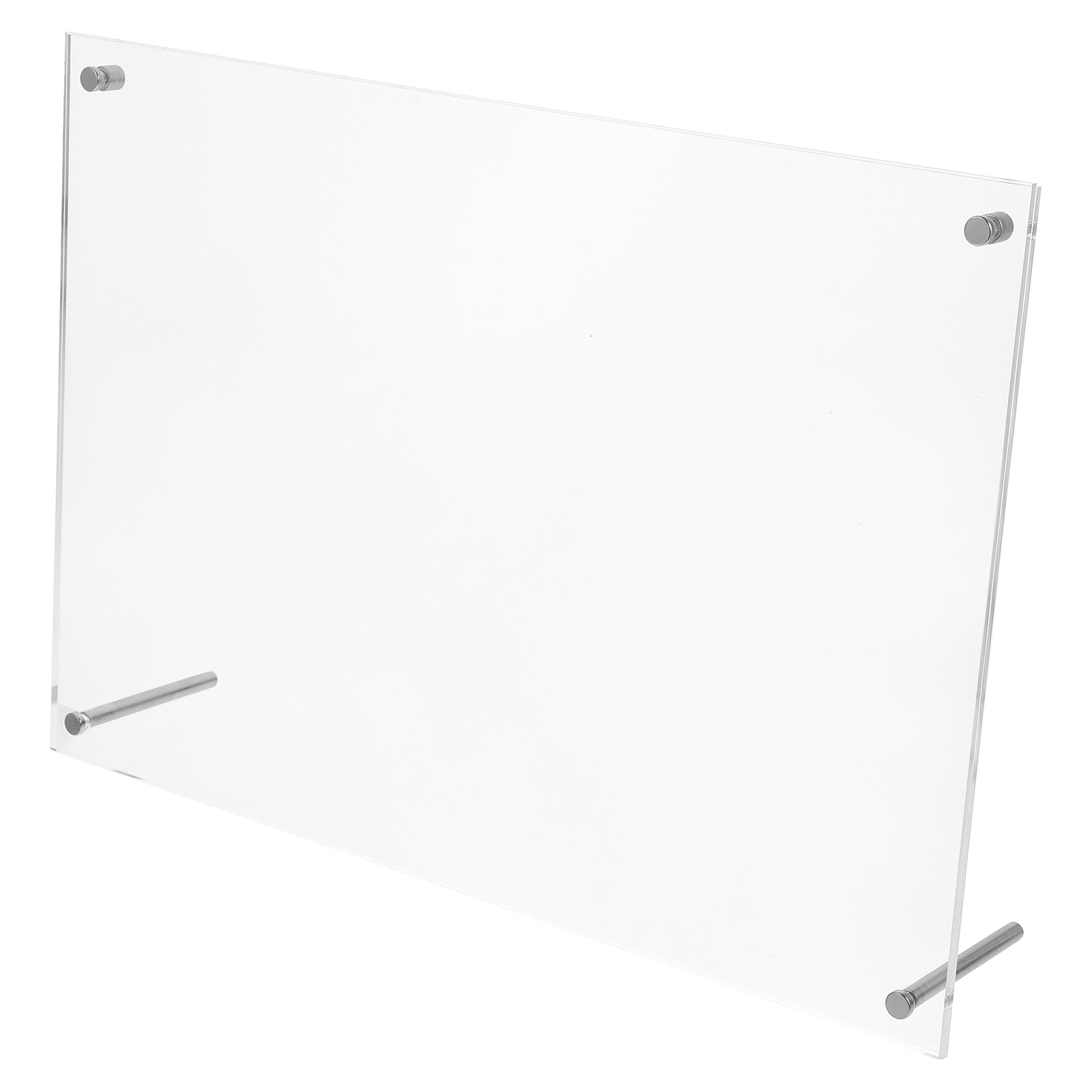 Masteelf Transparent Acrylic Display Frame Tabletop Clear Display Stand ...