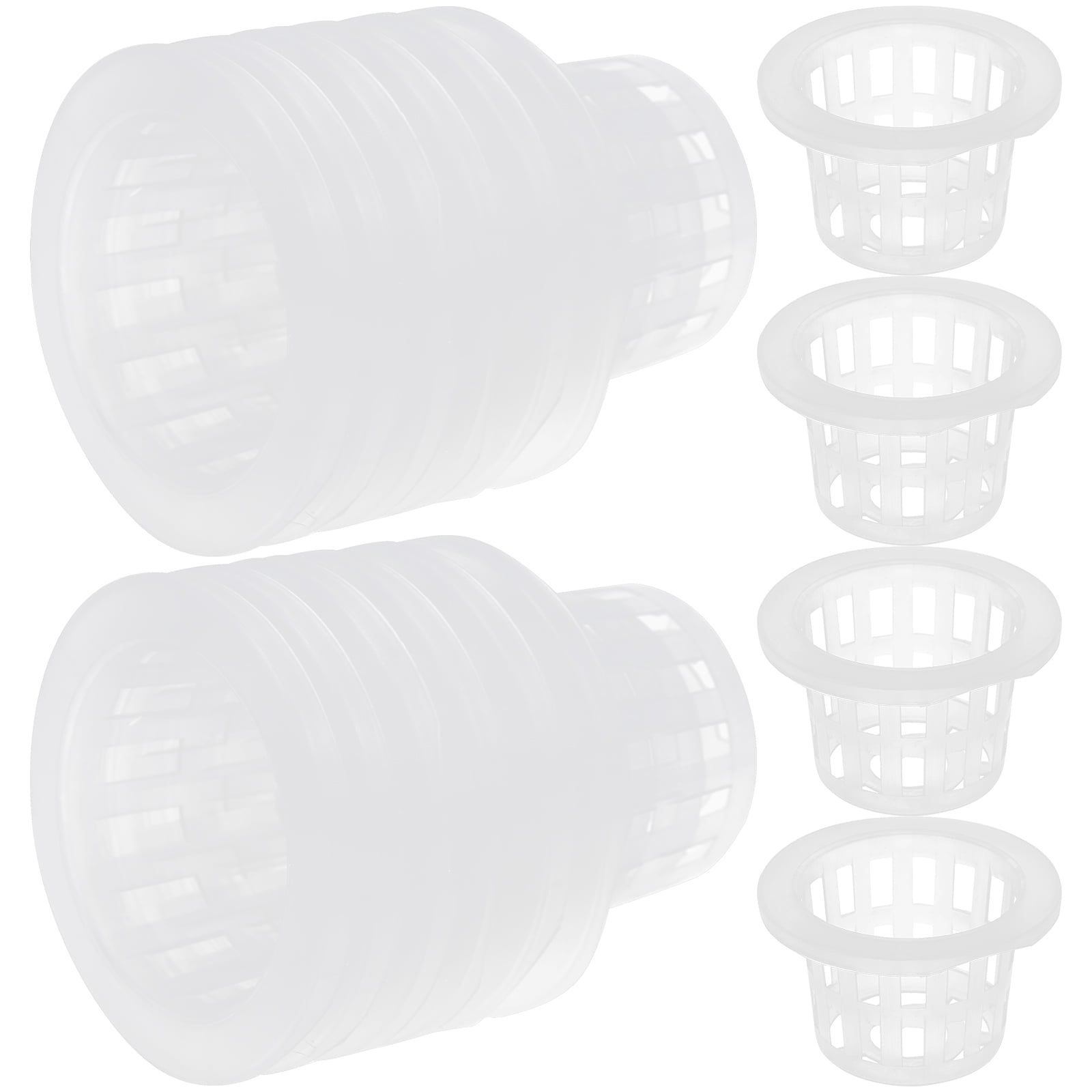 Masteelf Transparent Plastic Net Cups with Wide Lip Design for ...