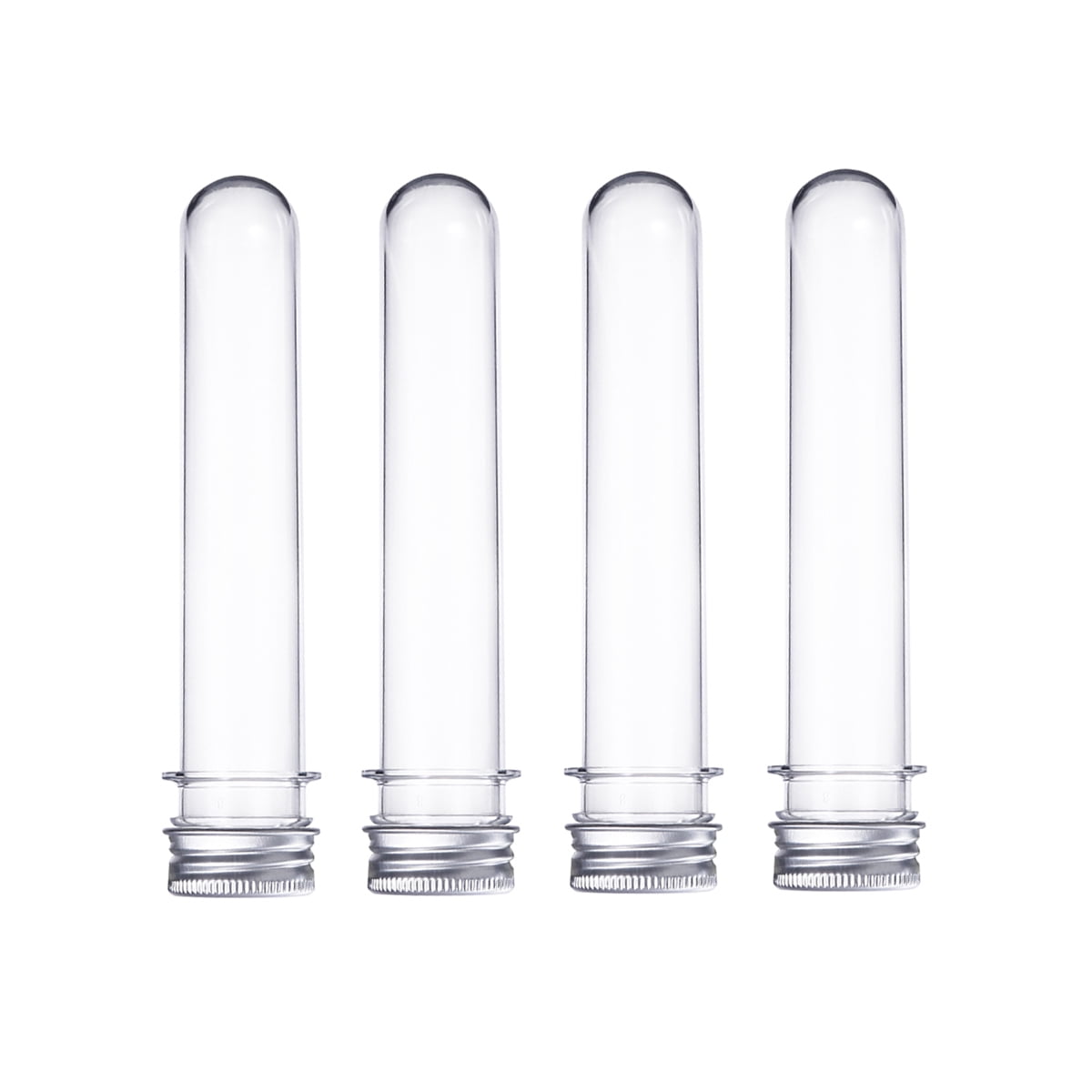 Masteelf Transparent Plastic Test Tubes with Caps for Holding Suitable ...