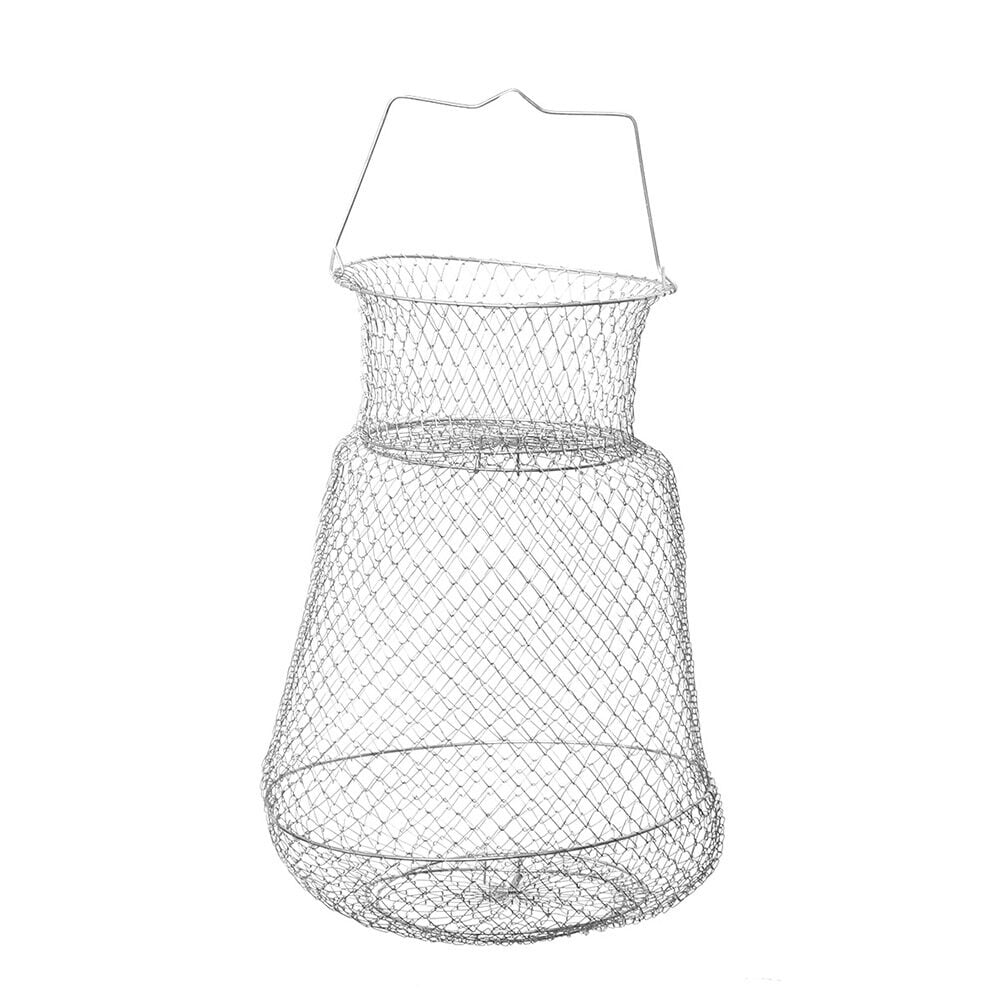 Masteelf Trap Fishing Trap Steel Wire Net Lobster Shrimp Cage Fishing ...