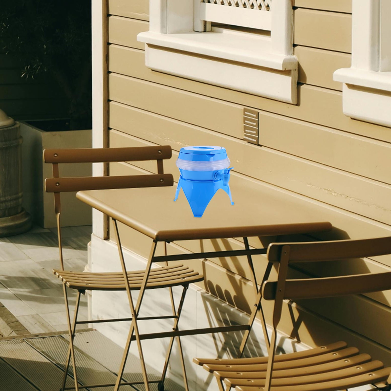 Masteelf Travel Folding Water Container With Spout For Camping Hiking ...