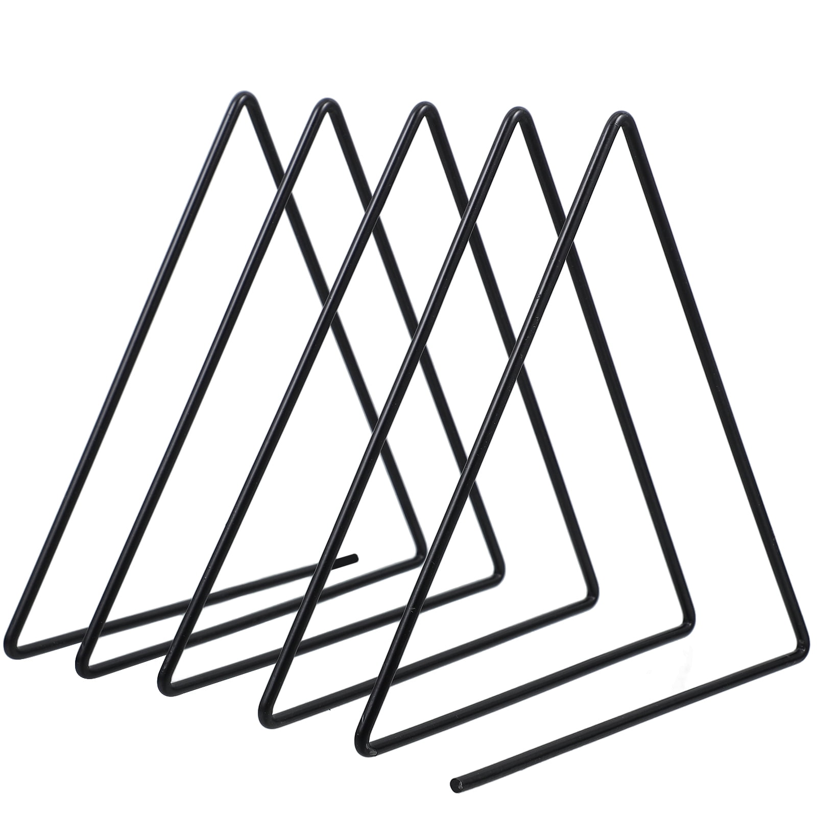 Masteelf Triangle File Folder Rack 4 Sections File Holder File Storage ...