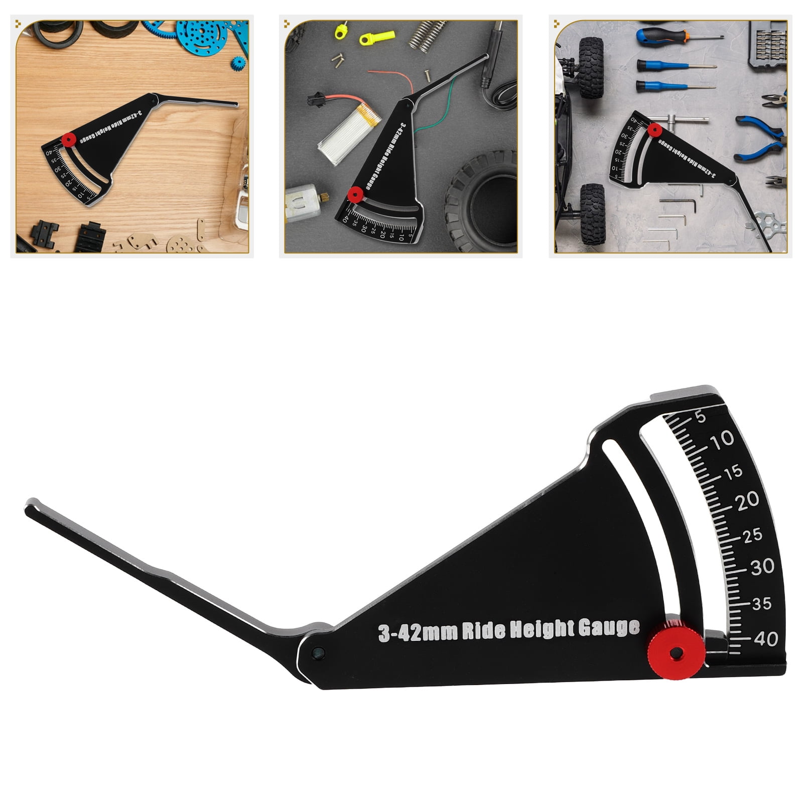 Masteelf Truck Height Measurement Tools Rc Car Ride Height Gauges ...
