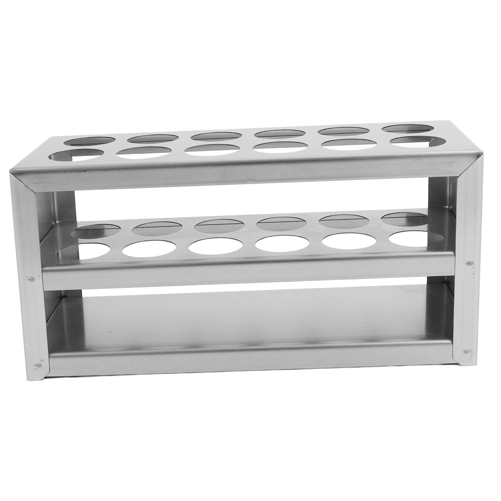Masteelf Tube Rack for Laboratory Sampling Shots Aluminum - Walmart.com