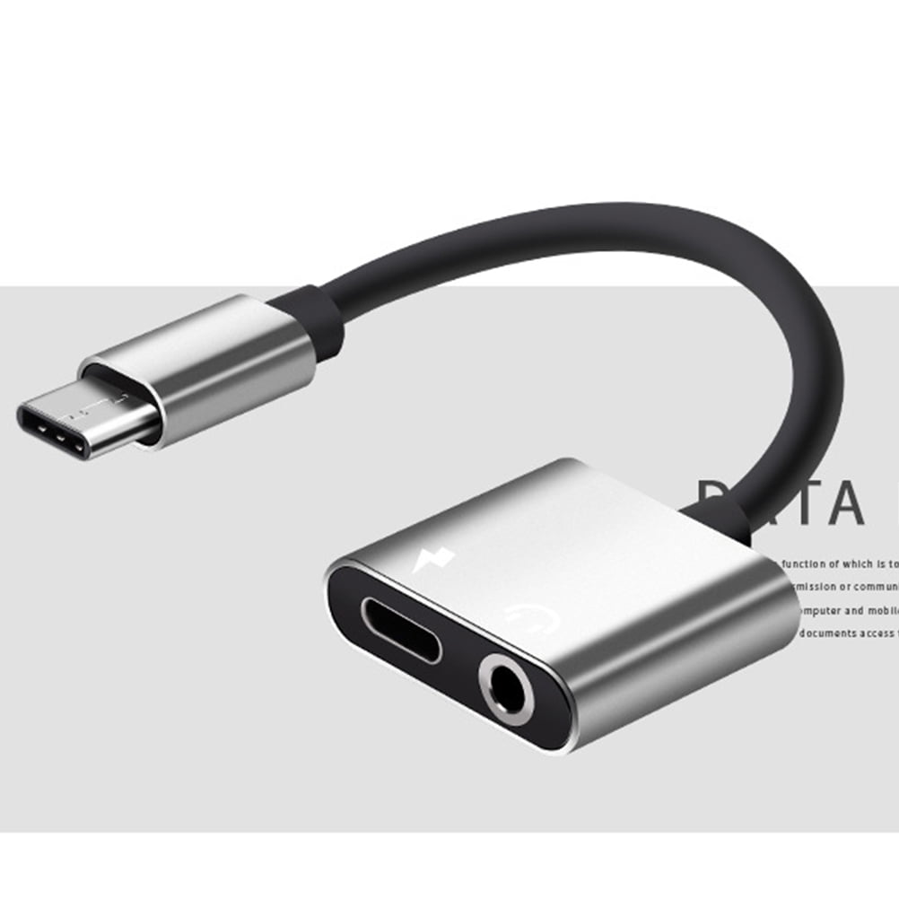 Masteelf USB Type C to 3.5mm Audio Adapter Cable 2 In 1 Type-C to 3.5mm ...