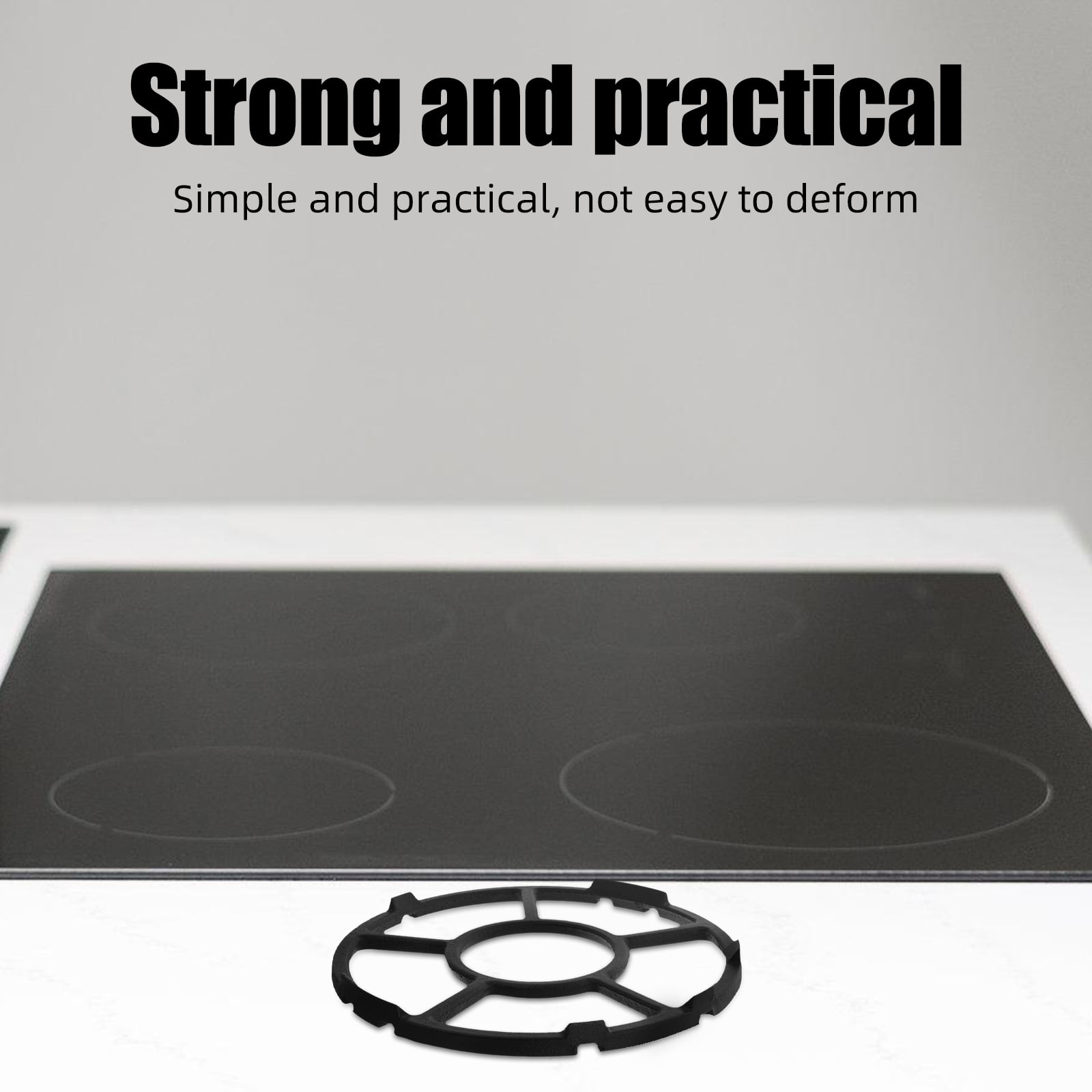 Masteelf Universal Cast Iron Wok Ring For Gas Stove Support For Small ...