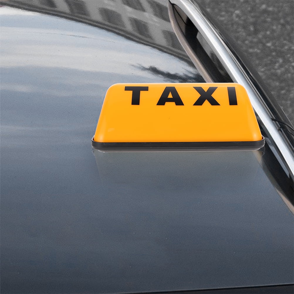Masteelf Universal Taxi Roof Light Sign Universal 12V LED Car Top Sign ...