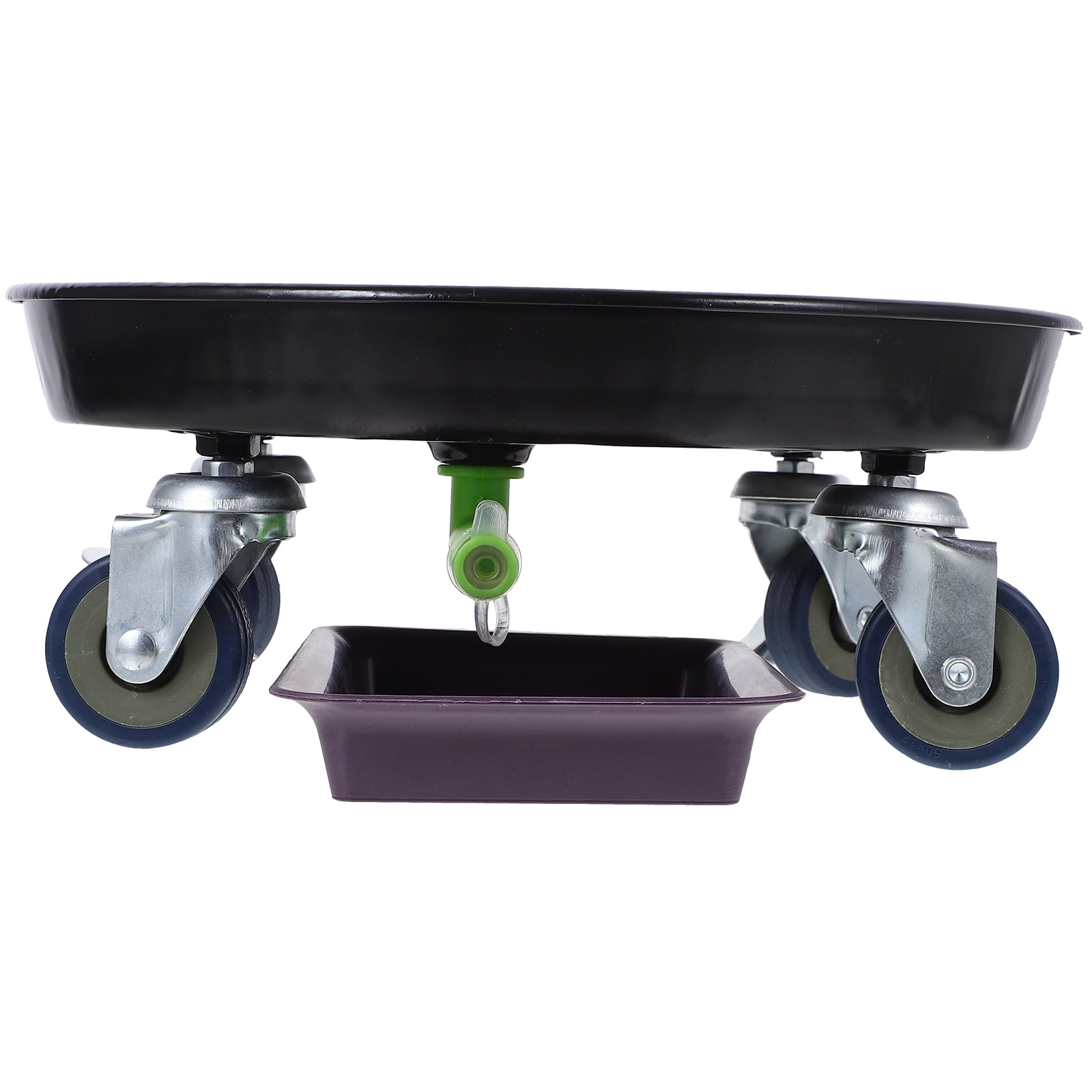 Masteelf Universal Wheel Round Flower Pot Stand Plant Rack Pots Indoor ...