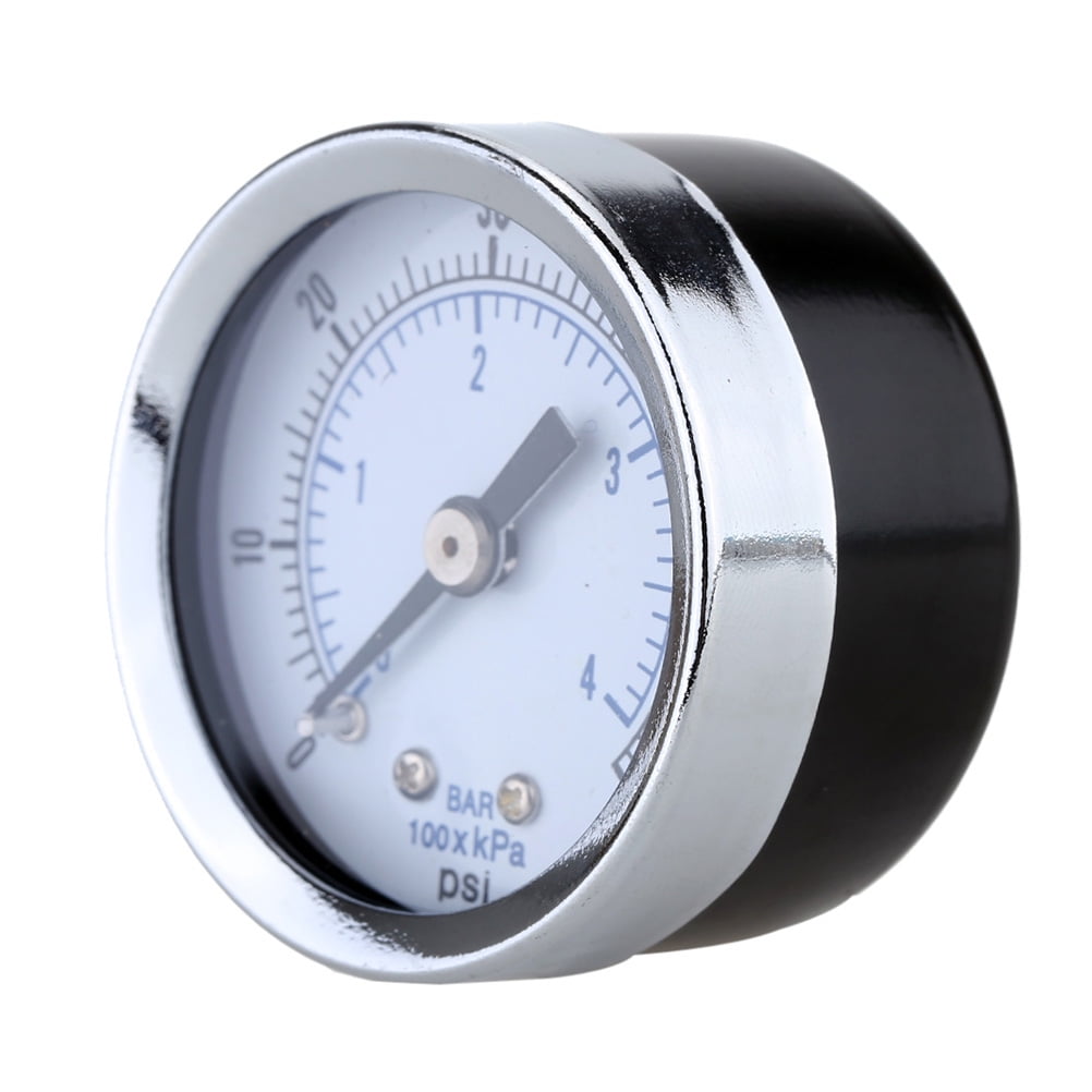 Masteelf Utility Vacuum Pressure Gauge for Air Compressor Water Oil Gas 0-60PSI - Walmart.com