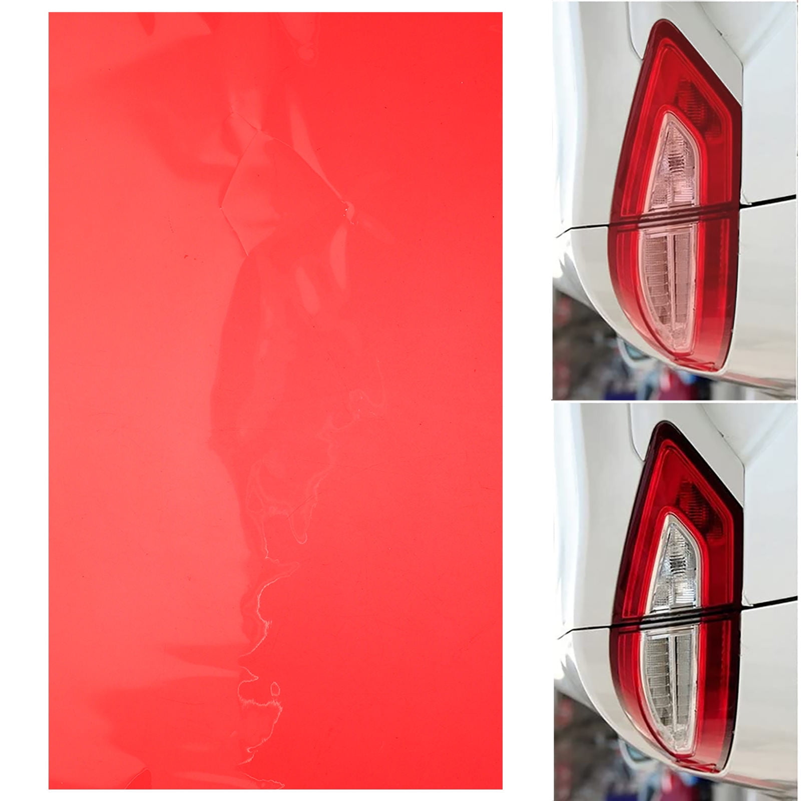 Masteelf Vehicle Tint Film for Taillight Headlight Fog Light Vinyl Self ...