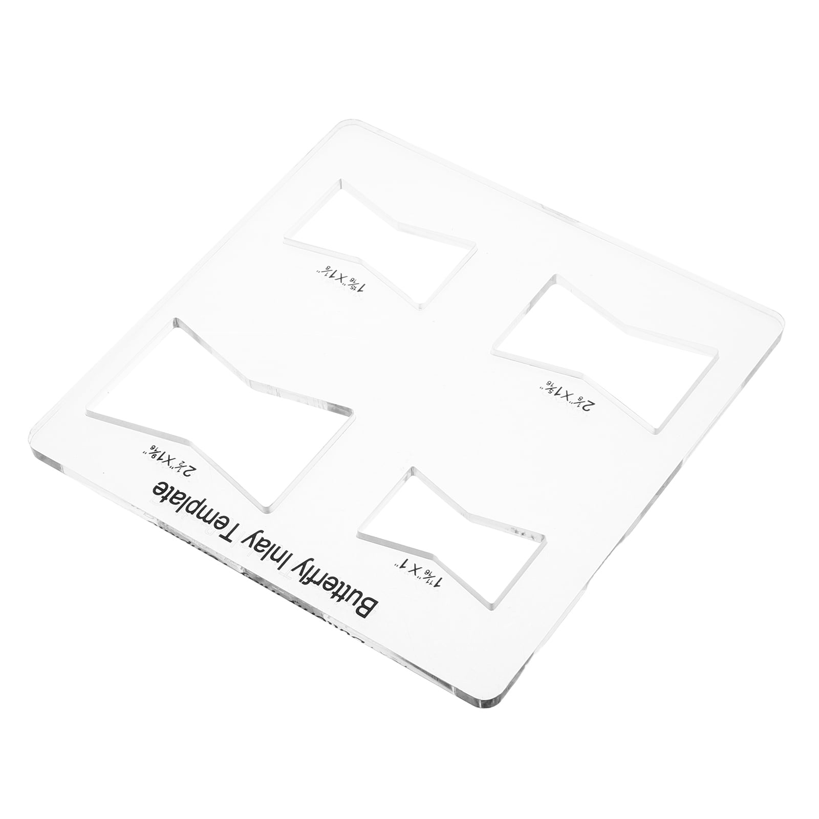 Masteelf Versatile Four-in-One Butterfly Inlay Template Router Jig ...