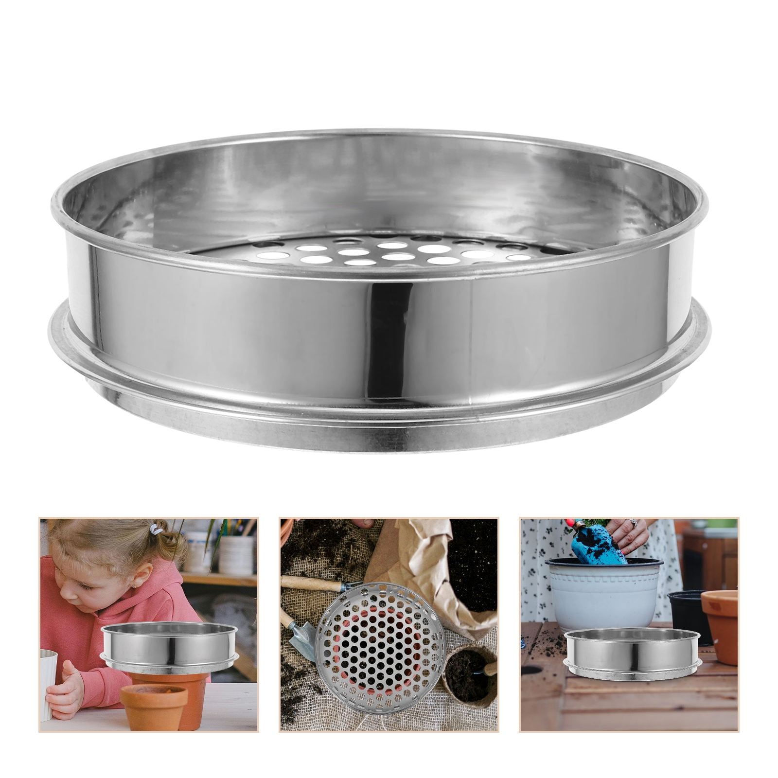 Masteelf Versatile Garden Sifter For Soil And Sand Compact Soil ...