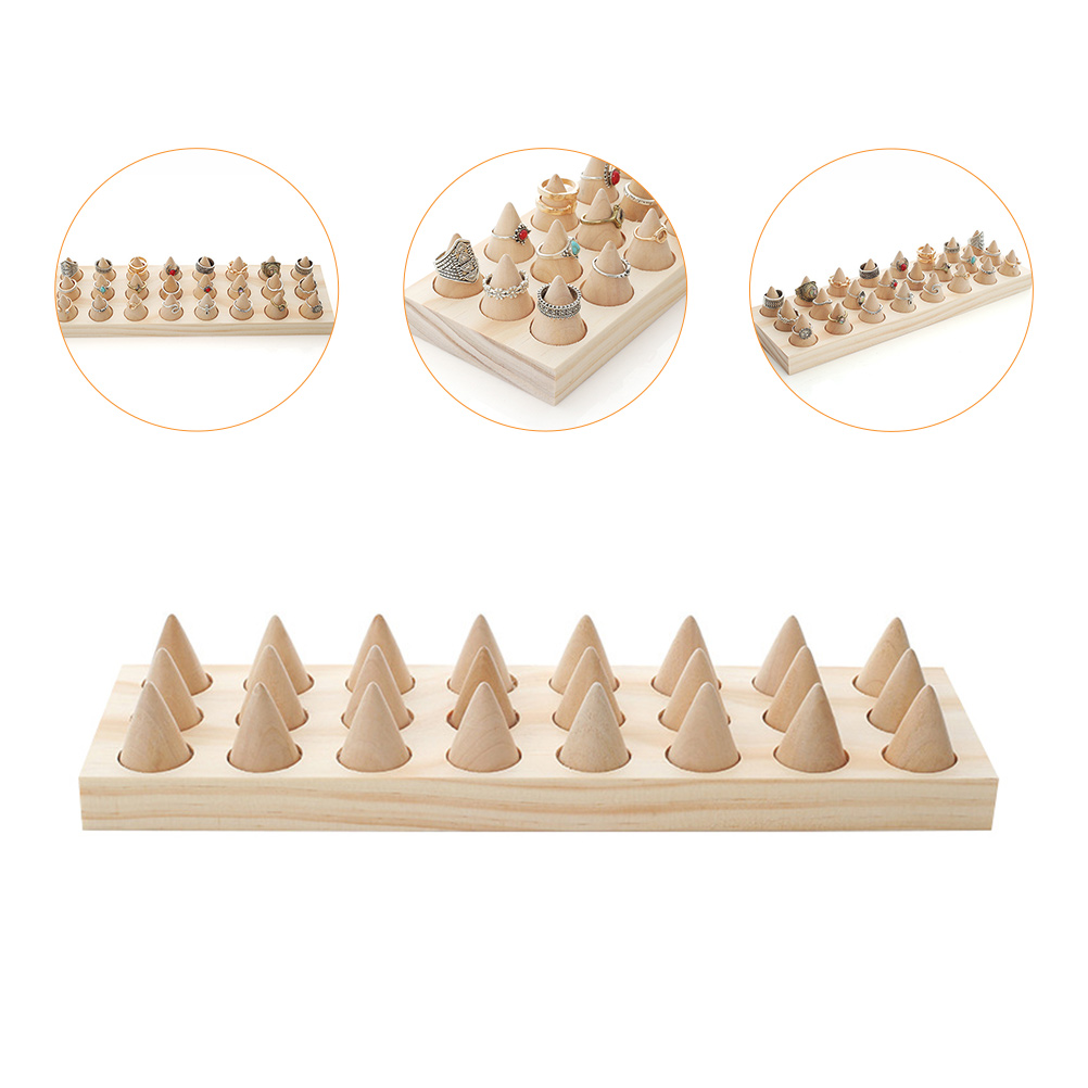 IDEANATEGRATE Jewelry Holder Stand Simple Texture Girls 1Pcs 12X3.5In ...