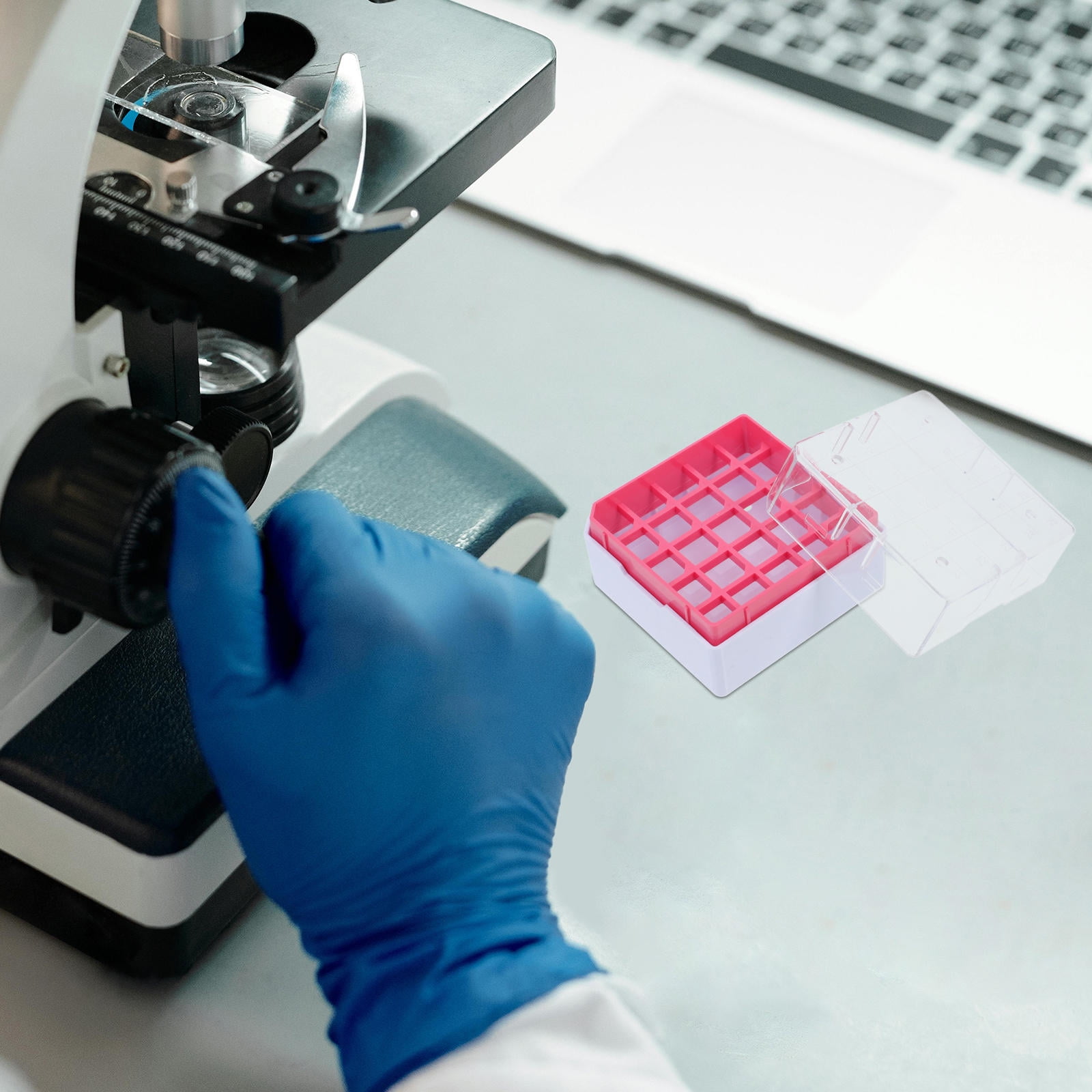 Masteelf Vial Storage For Freezer Cryogenic Boxes Test Tube Storage ...