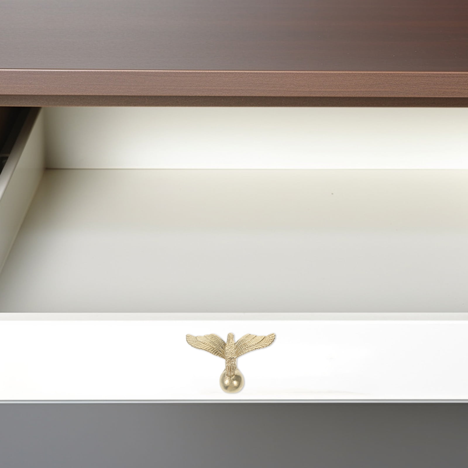 Masteelf Vintage Brass Eagle Cabinet Pull Knob For Dressers Decorative Drawer Handles For ...