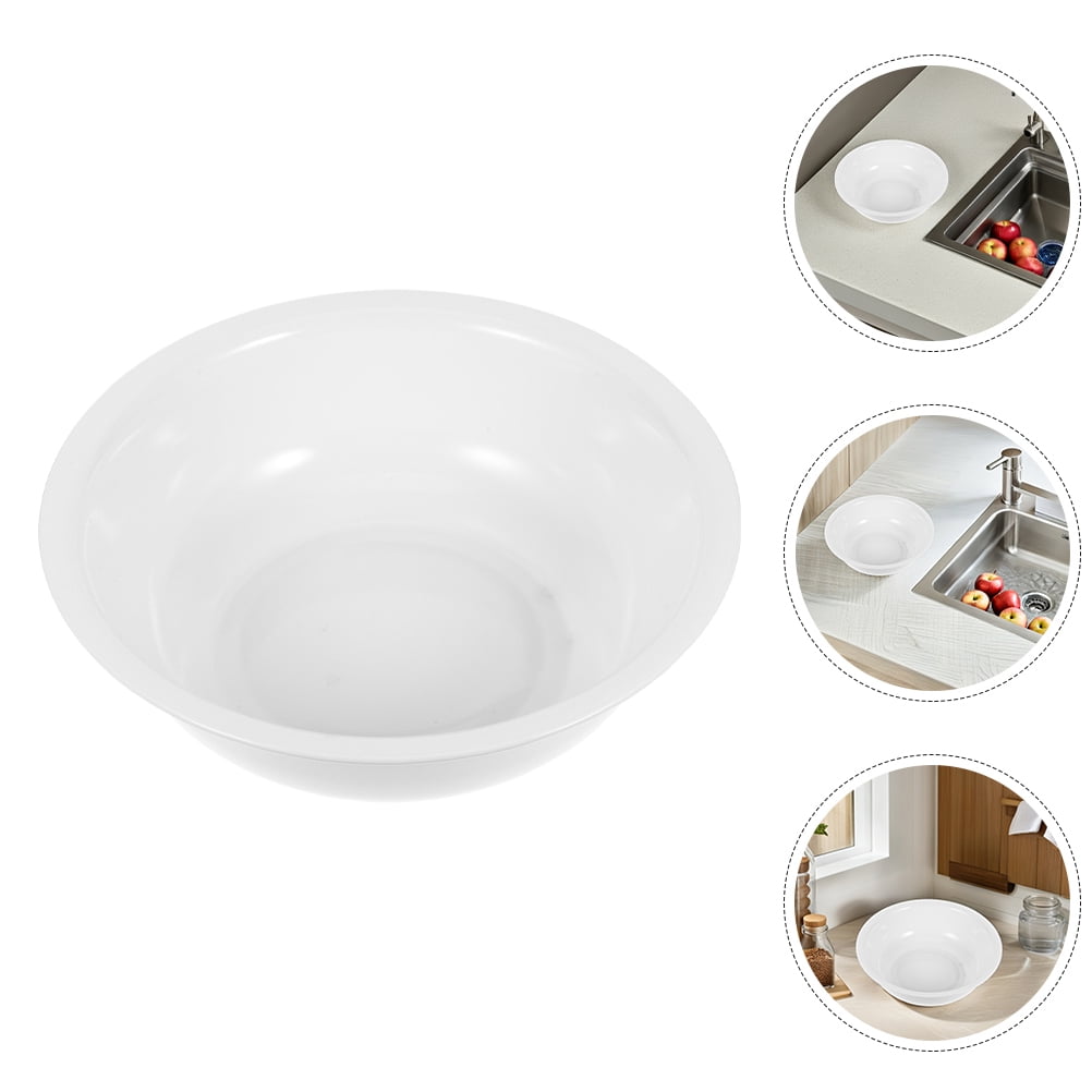 Masteelf Vintage Enamel Wash Basin Enamel Basin Deepened Basin Classic ...