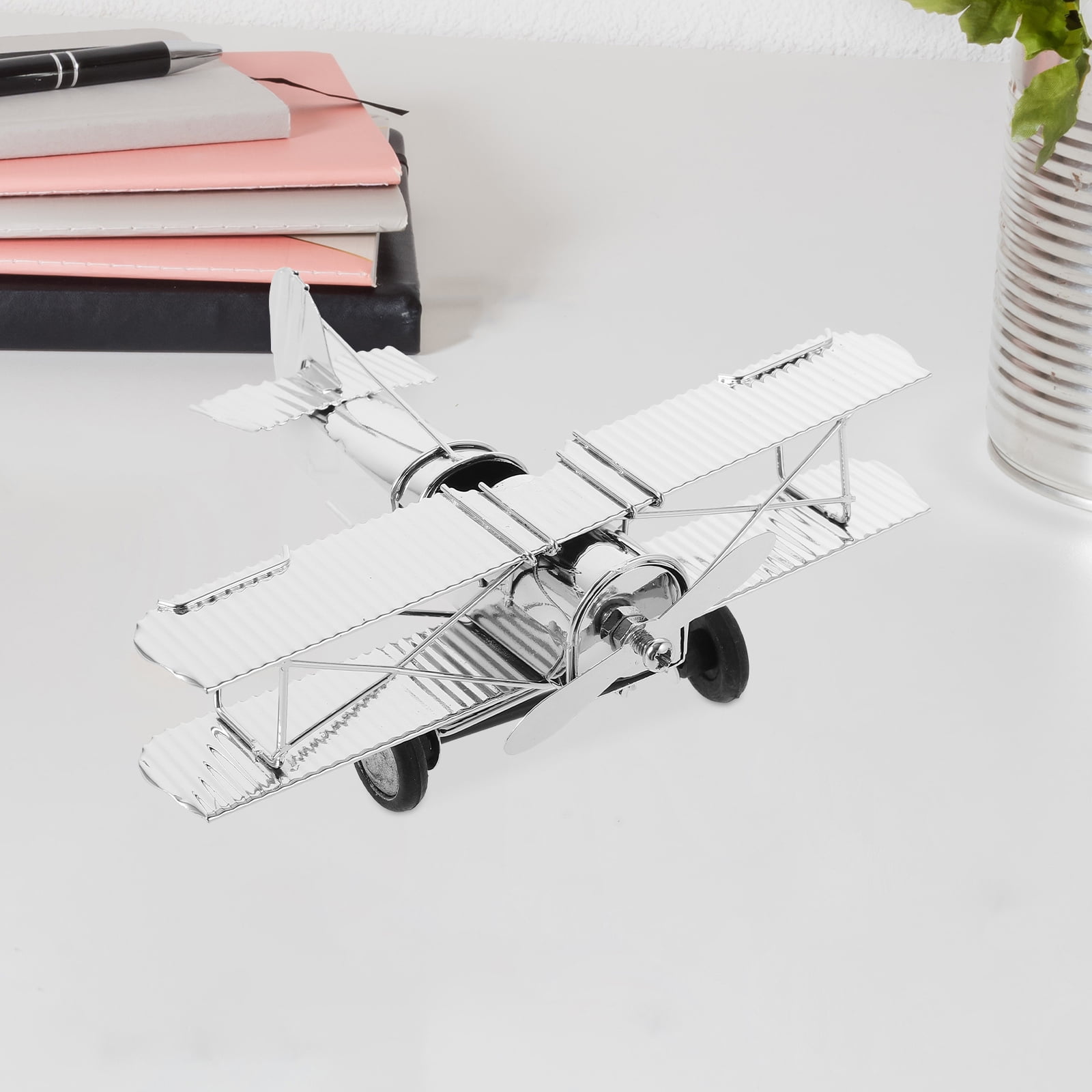 Masteelf Vintage Iron Aircraft Model Vintage Airplane Metal Plane ...
