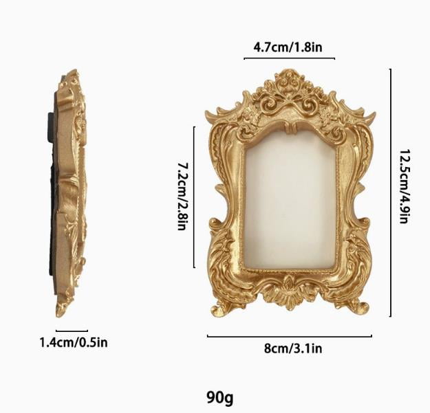 Masteelf Vintage Resin Picture Frame Antique Photo Frame Vintage ...