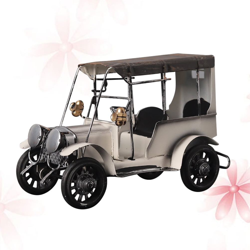 Masteelf Vintage Wrought Iron Car Model Decoration Metal Craft for Home ...
