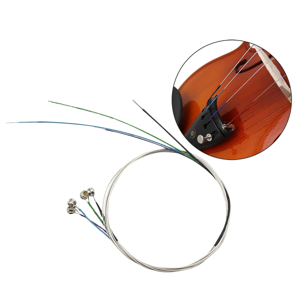 Masteelf Violin String Fiddle Strings Steel Core Wound Wire Musical ...