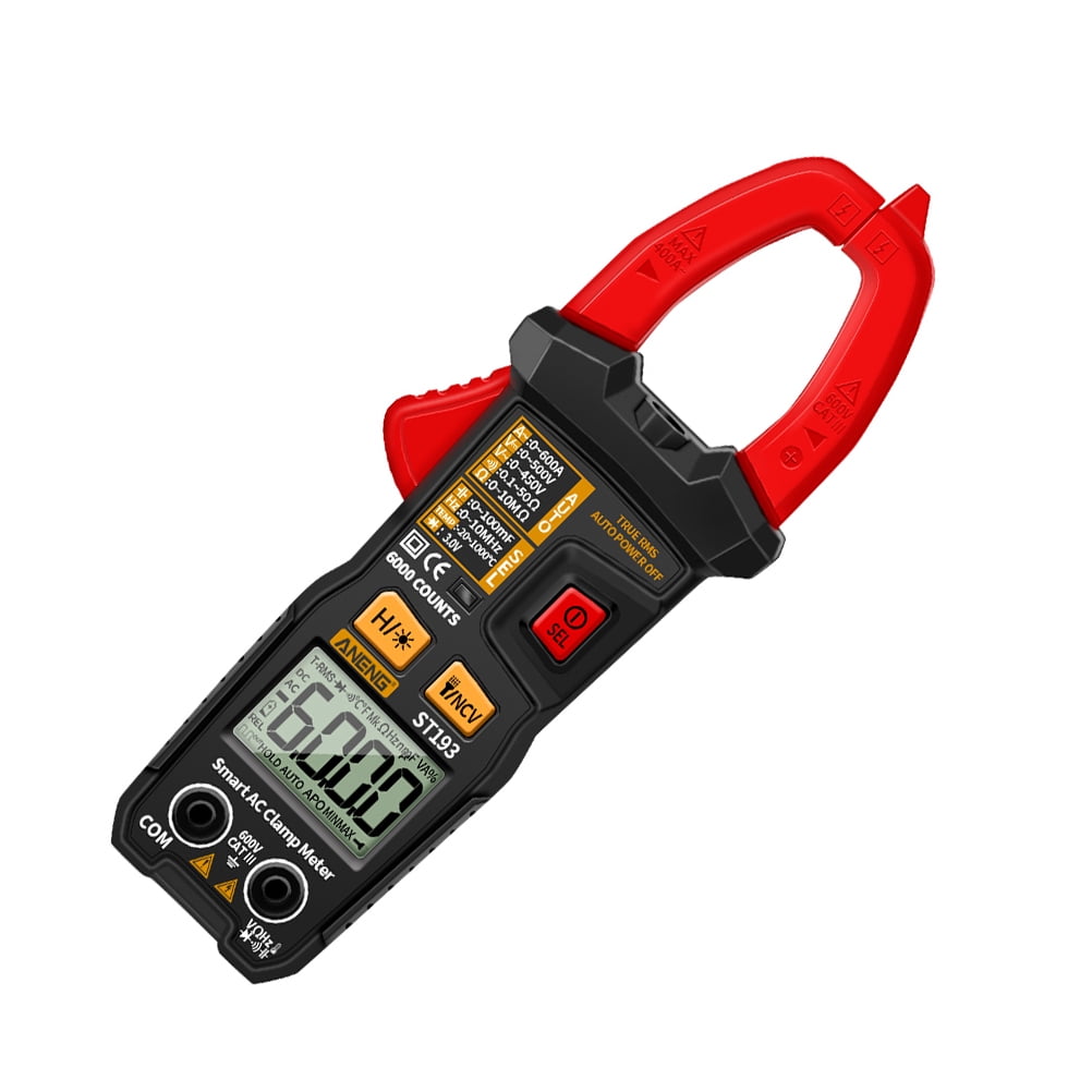 Masteelf Volt Current Tester Multimeter for Repairing Amp Probe ...