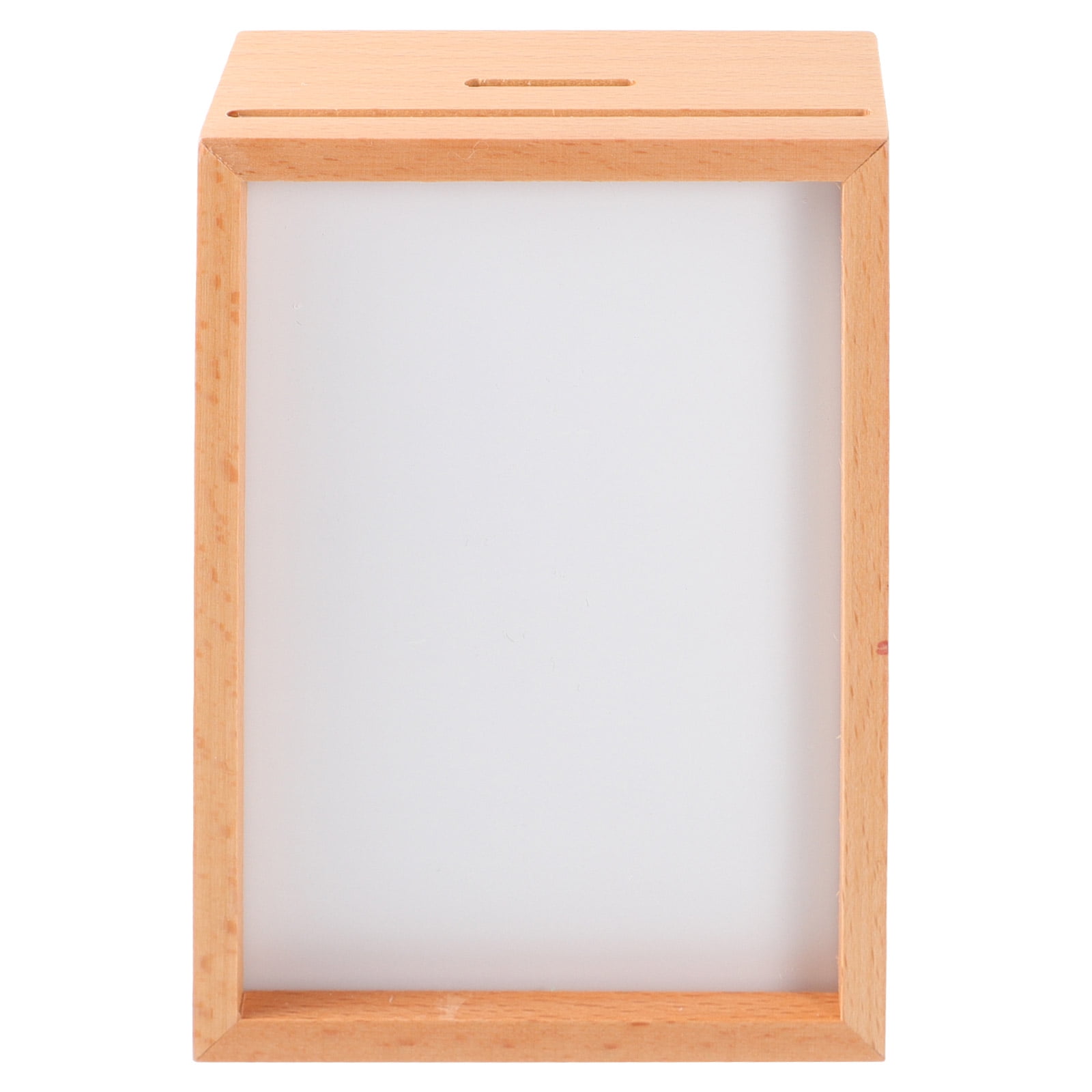 Masteelf Wall Decor Wooden Piggy Bank Photo Frames Portrait Door for ...