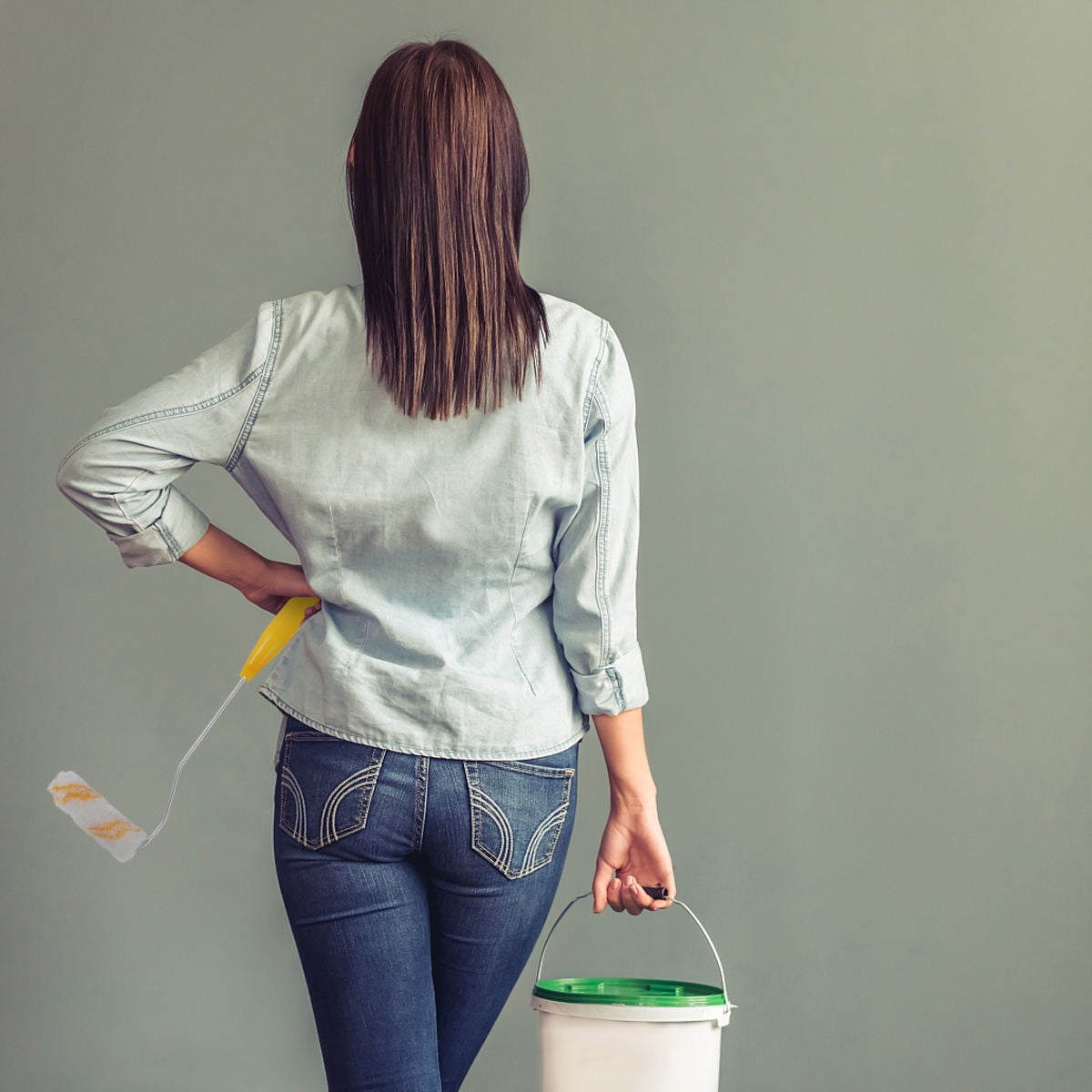 Masteelf Wall Patching Paint Rolling Brush Little Finger Rollers ...