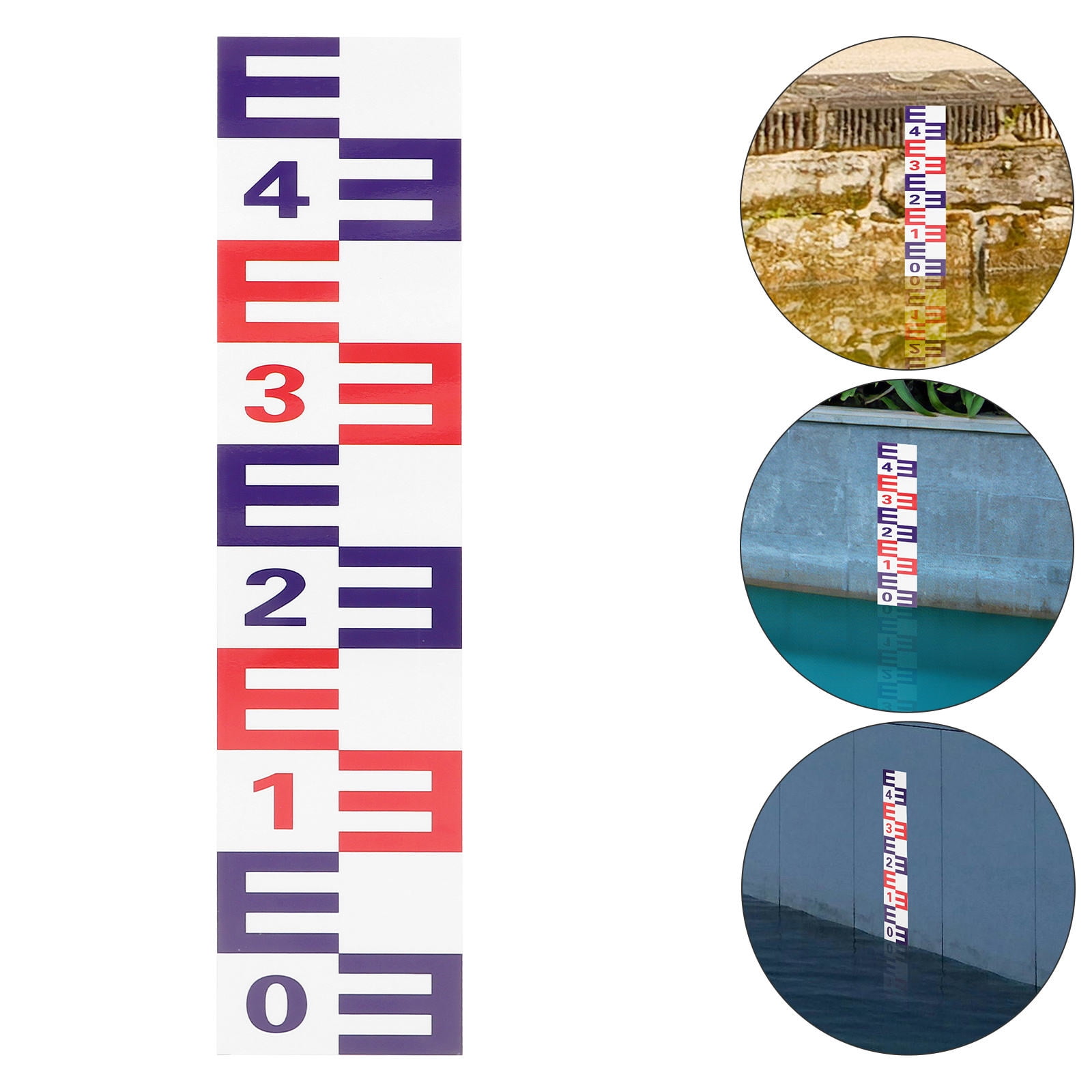 Masteelf Water Level Gauge for Pool Self-adhesive Water Level Gauge ...