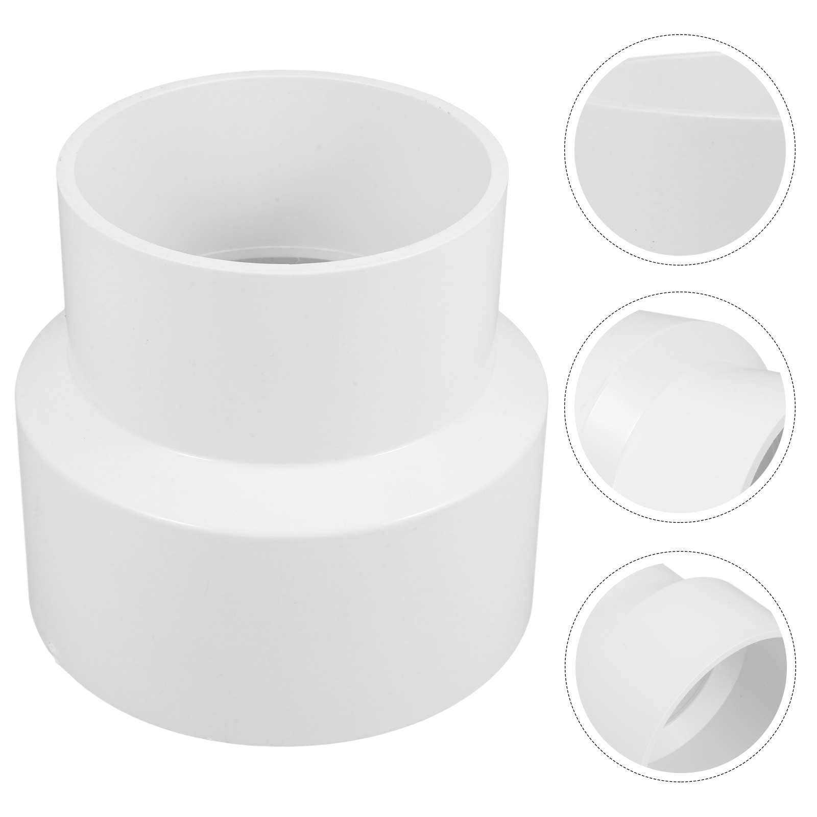 Masteelf Water Pipe Fitting Connector Garden PVC Tube Adapter Accessory ...