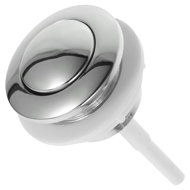 Masteelf Water Tank Push Button Toilet Button 9.50X4.80X4.80CM Silver ...