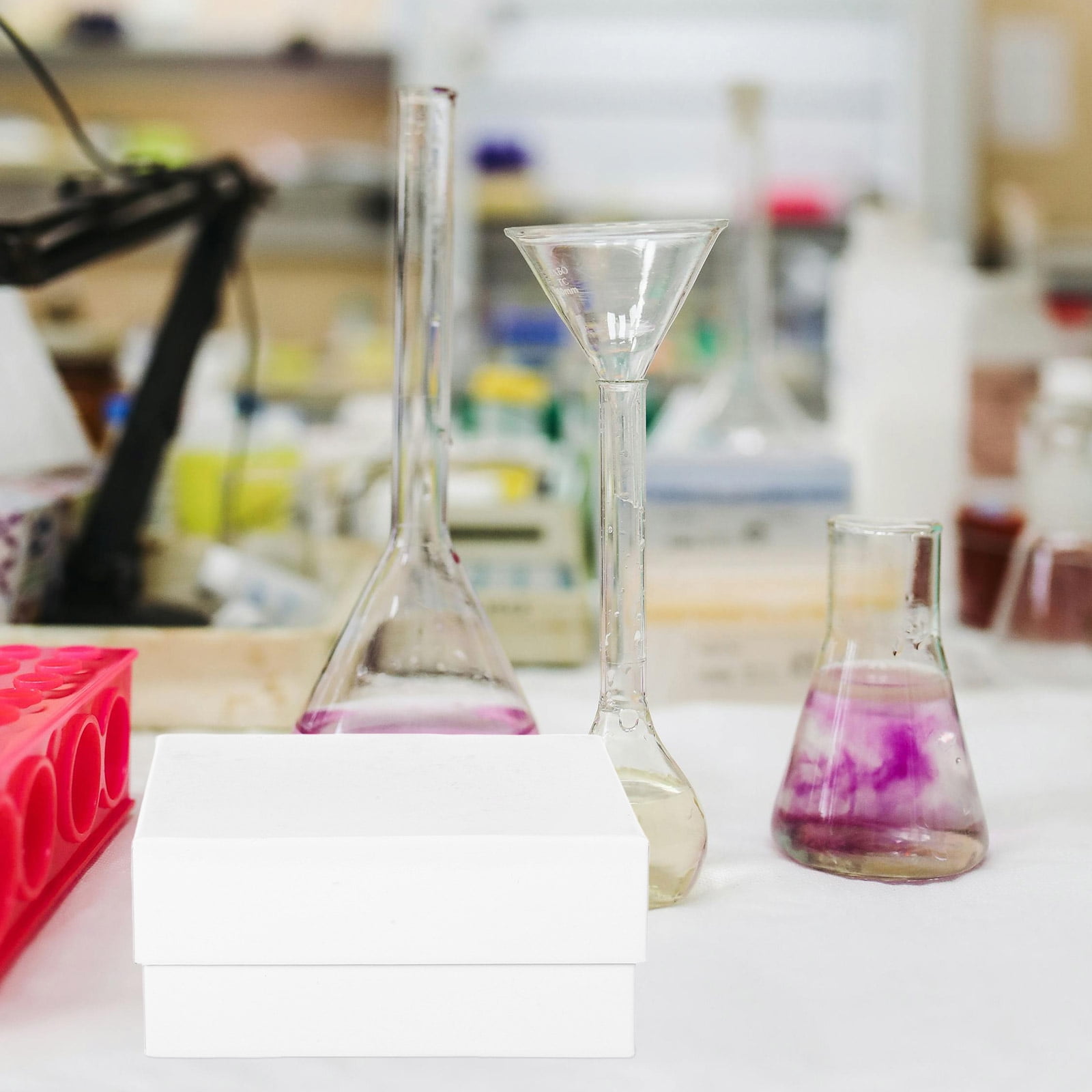 Masteelf Waterproof Paper Freezer Storage Box For Test Tubes Vial ...