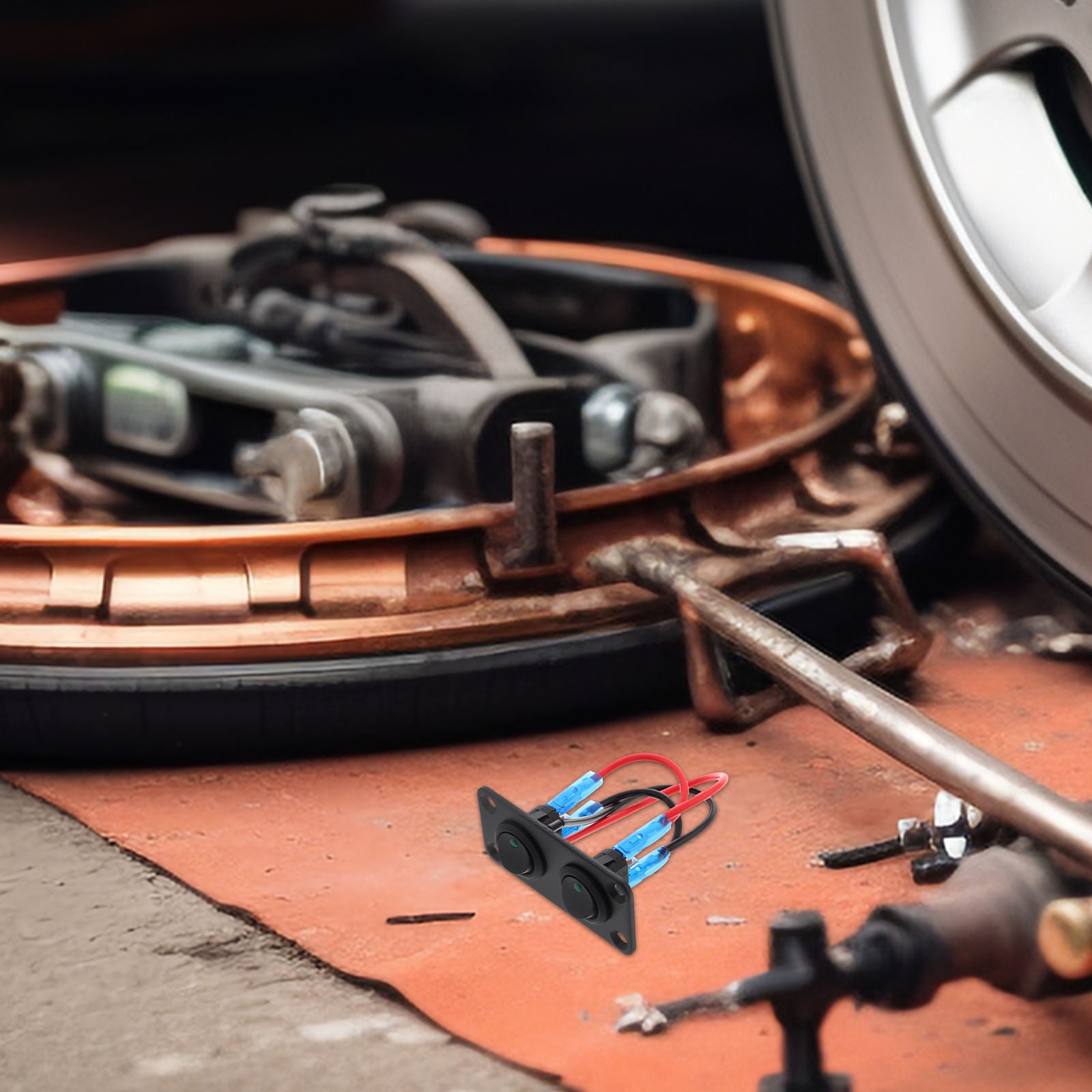 Masteelf Waterproof Rocker Switch for Car with Multifunction Design ...