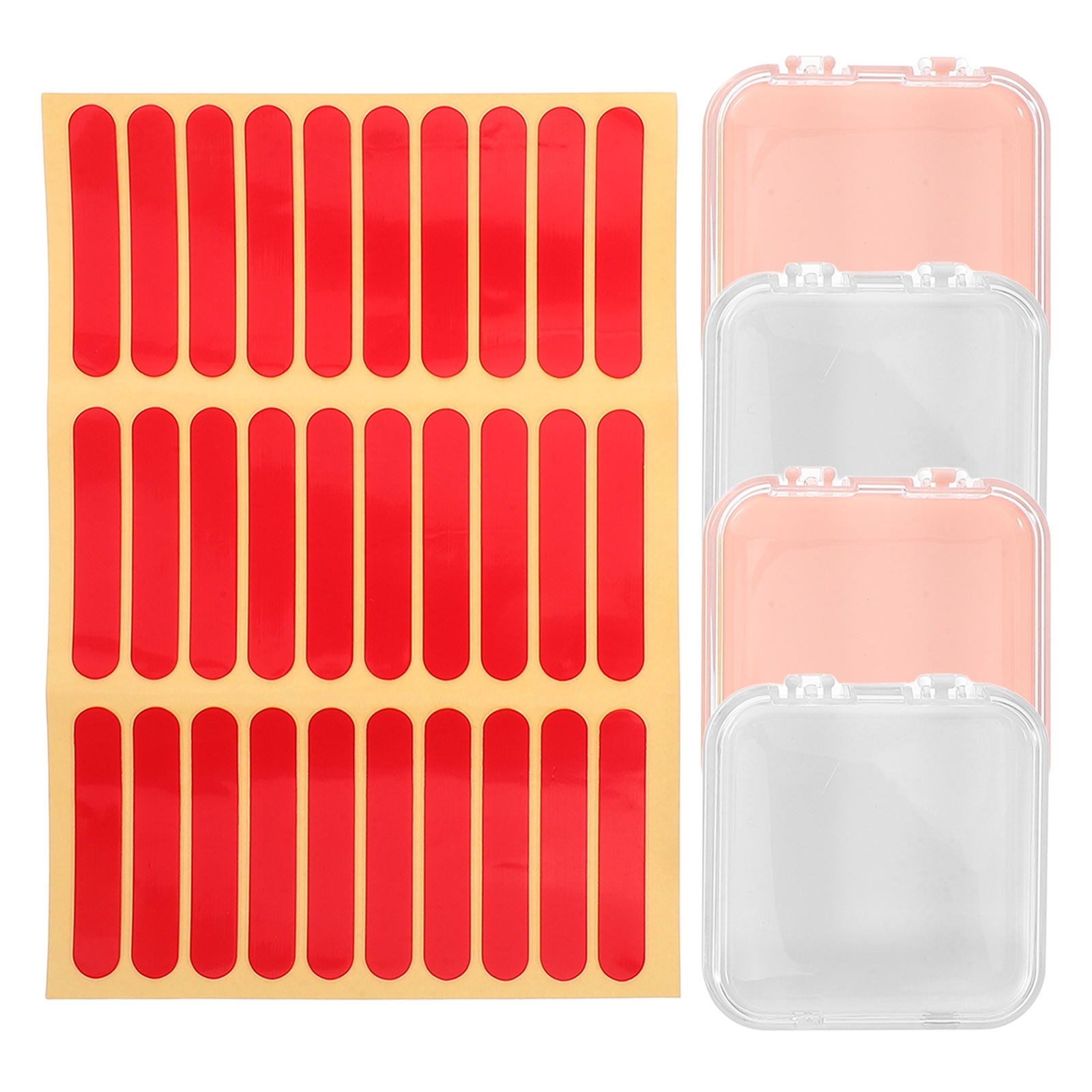 Masteelf Wearing Storage Box Press on Nail Packaging Organizers and ...