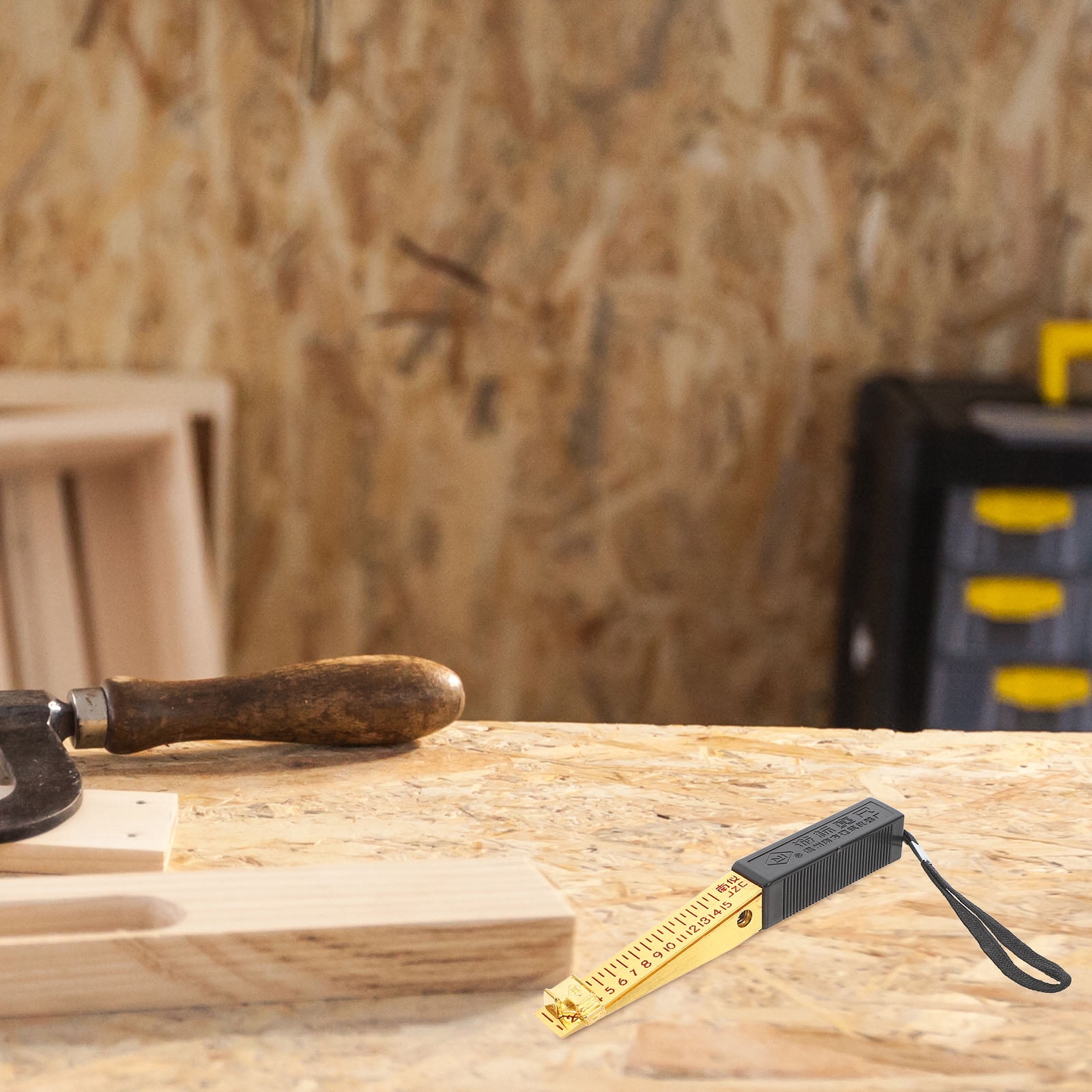 Masteelf Wedge Shaped Feeler Gauge Measurement Tool for House ...