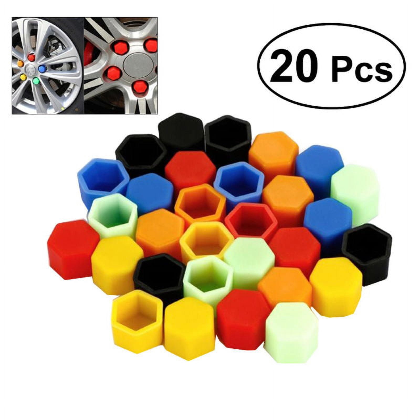 Masteelf Wheel Nut Covers 20Pack Black Silicone for Car Wheel Bolts Car ...