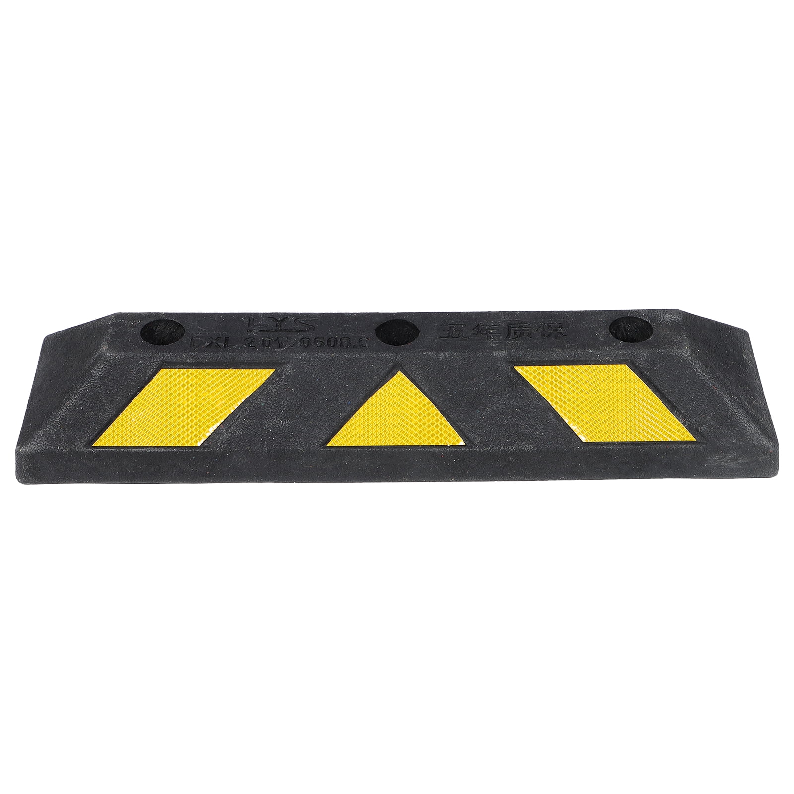 Black Parking Stopper Blocks for Cars Trucks and Trailers Made of ...