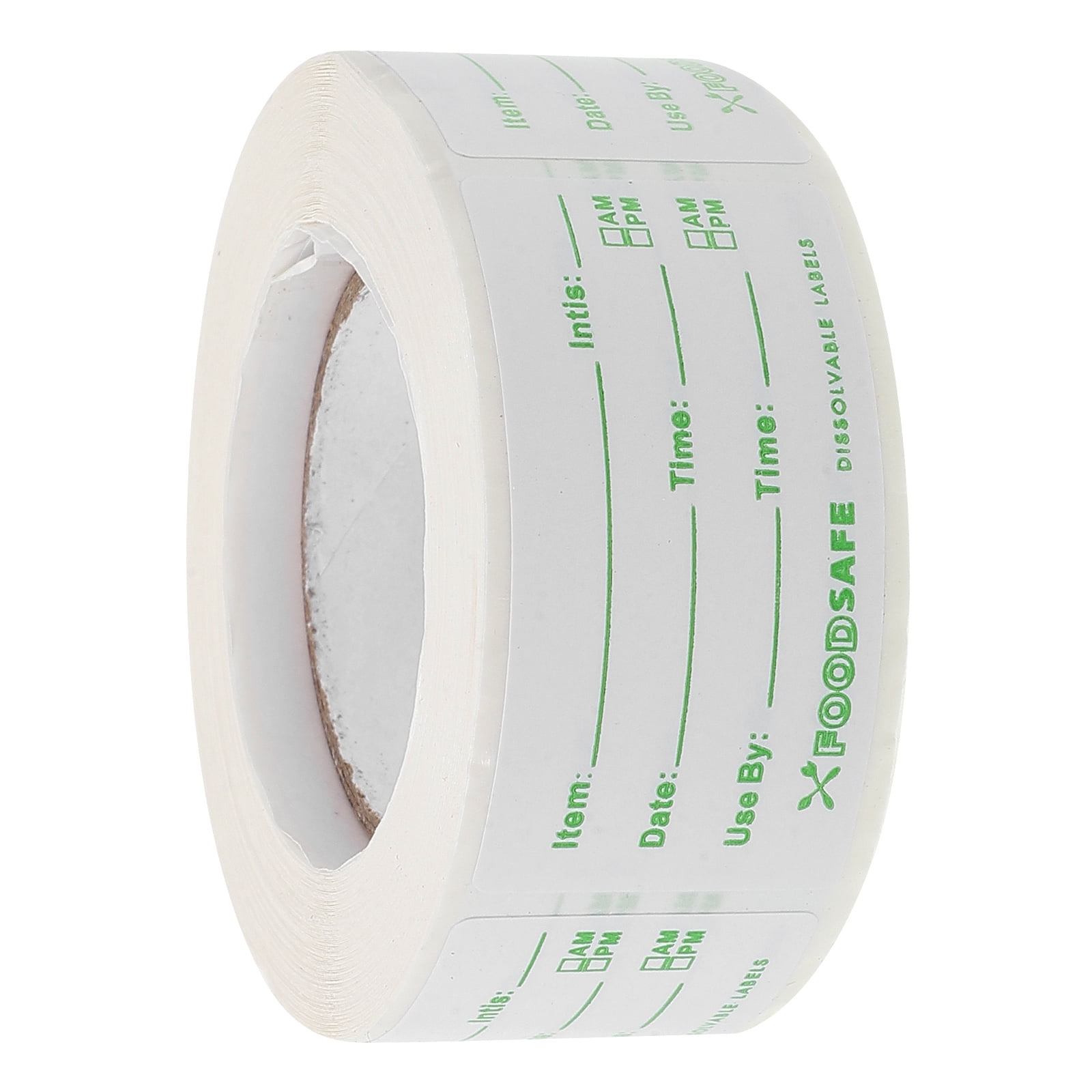 Masteelf White Date Labels for Food Expiration 300 Stickers per Roll ...