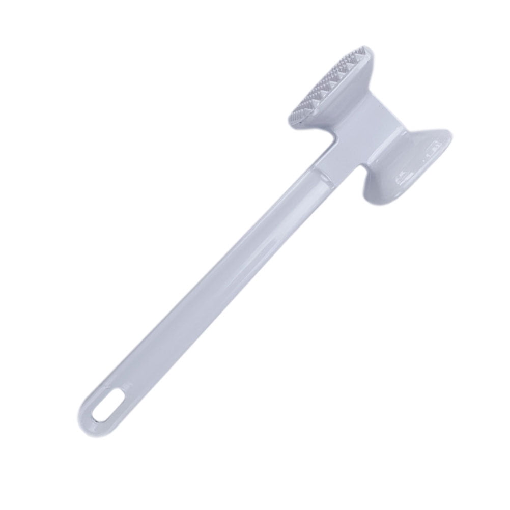 Masteelf White Double Sided Meat Tenderizer Hammer for Kitchen Use Made ...