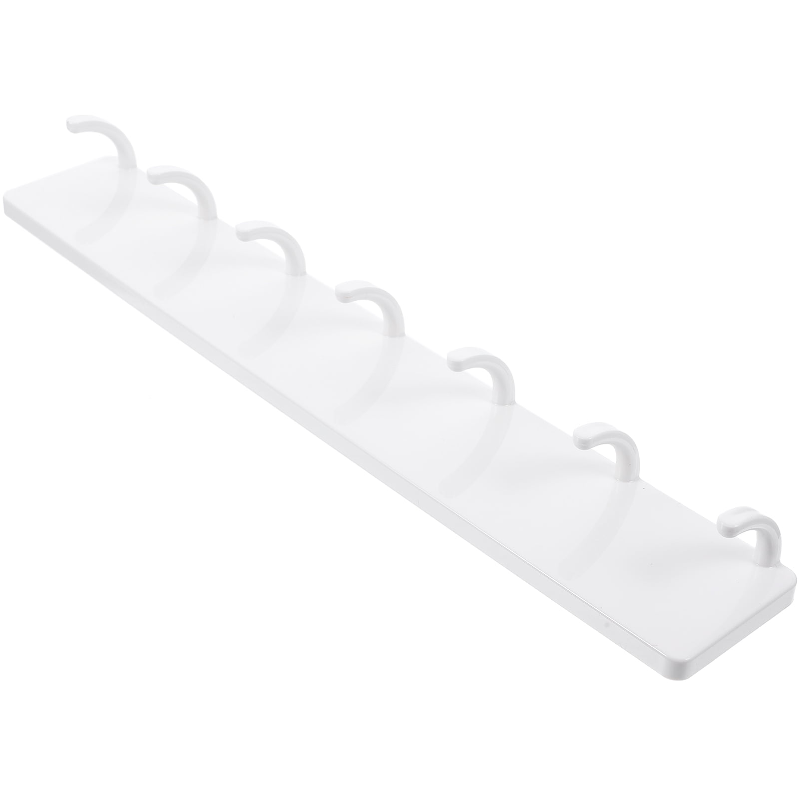 Masteelf White Plastic Wall Storage Hook for Kitchen and Bathroom with ...