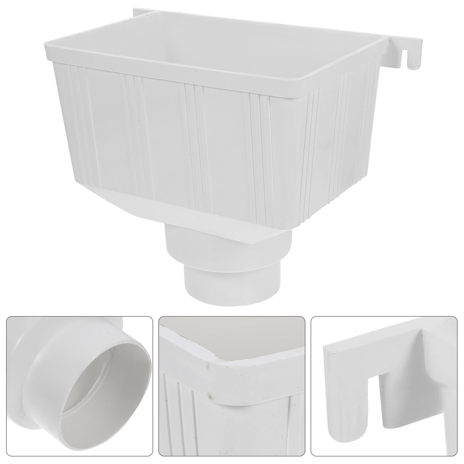 Masteelf White Water Diverter for Pipe Made of Durable Plastic Protects ...