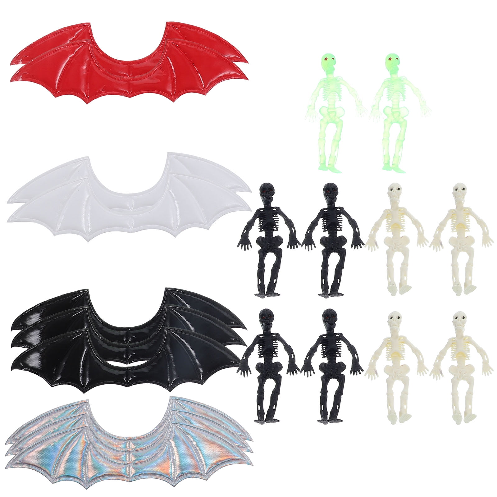 Masteelf Wing Wings for Crafts Bat Halloween Shoe Accessories Hat ...