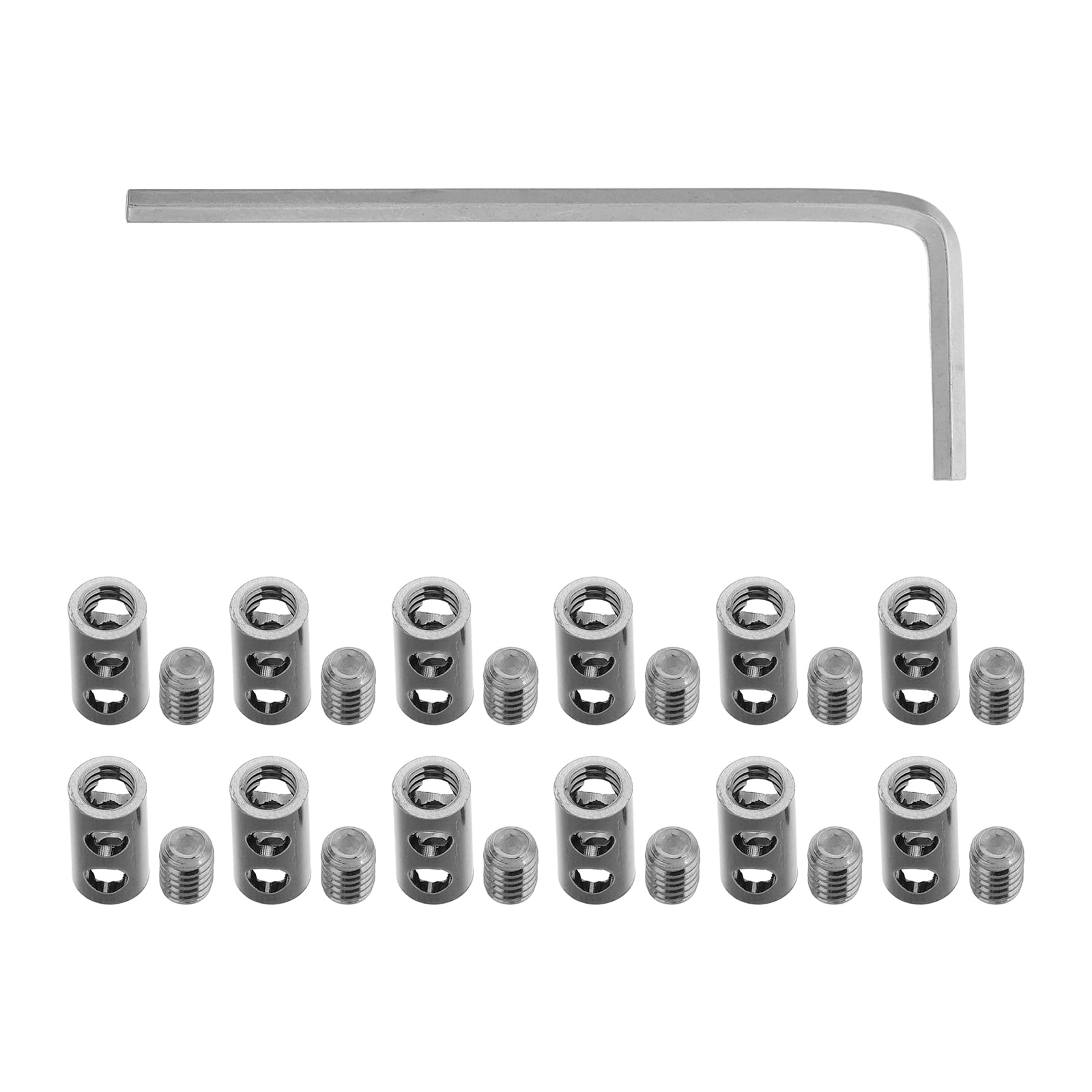 Masteelf Wire Rope Locker Buckle Cable Clamp Scooter Small Aluminum ...