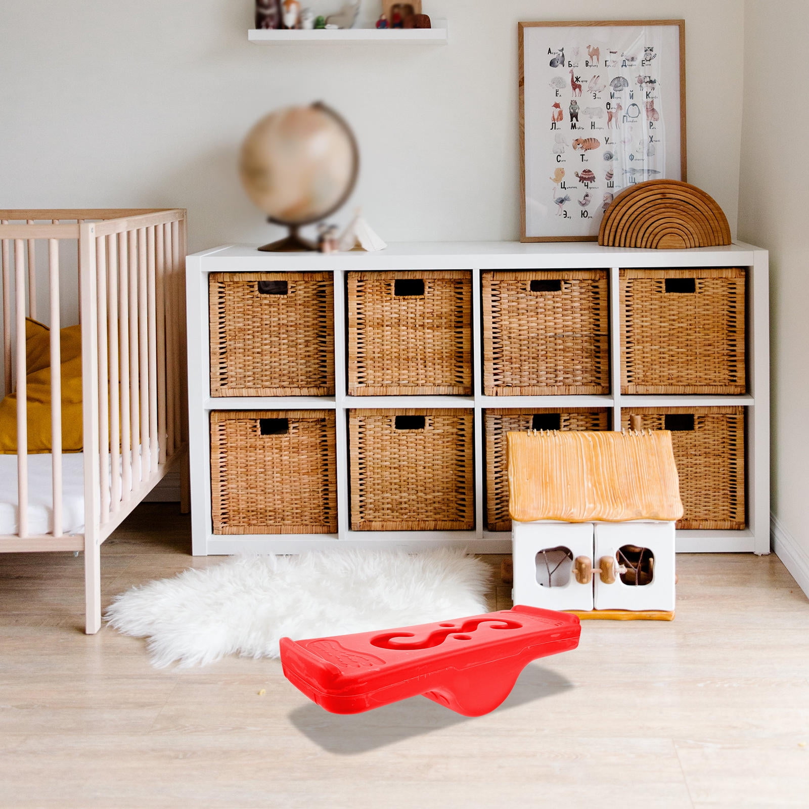 Masteelf Wobble Exercise Balance Board Kids Rocker Board Standing Desk ...