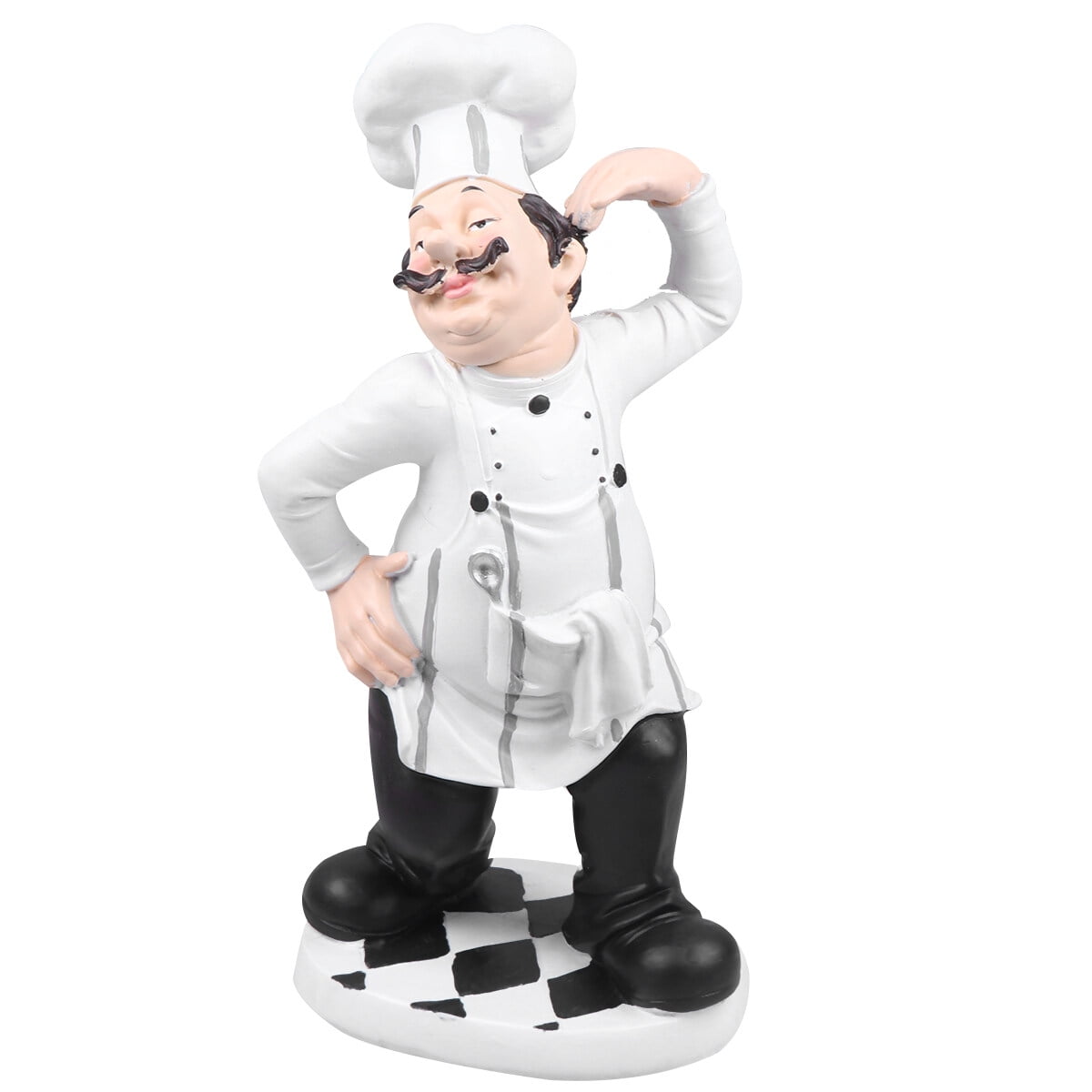 Masteelf Wofashpuret Chef Resin Figurine - French Chef Figurine Large ...