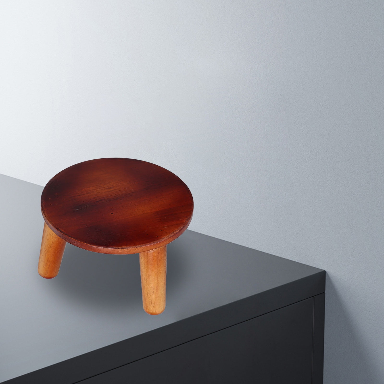 Masteelf Wood Flower Display Stand Wooden Stool Plant Stand Flower Pot ...