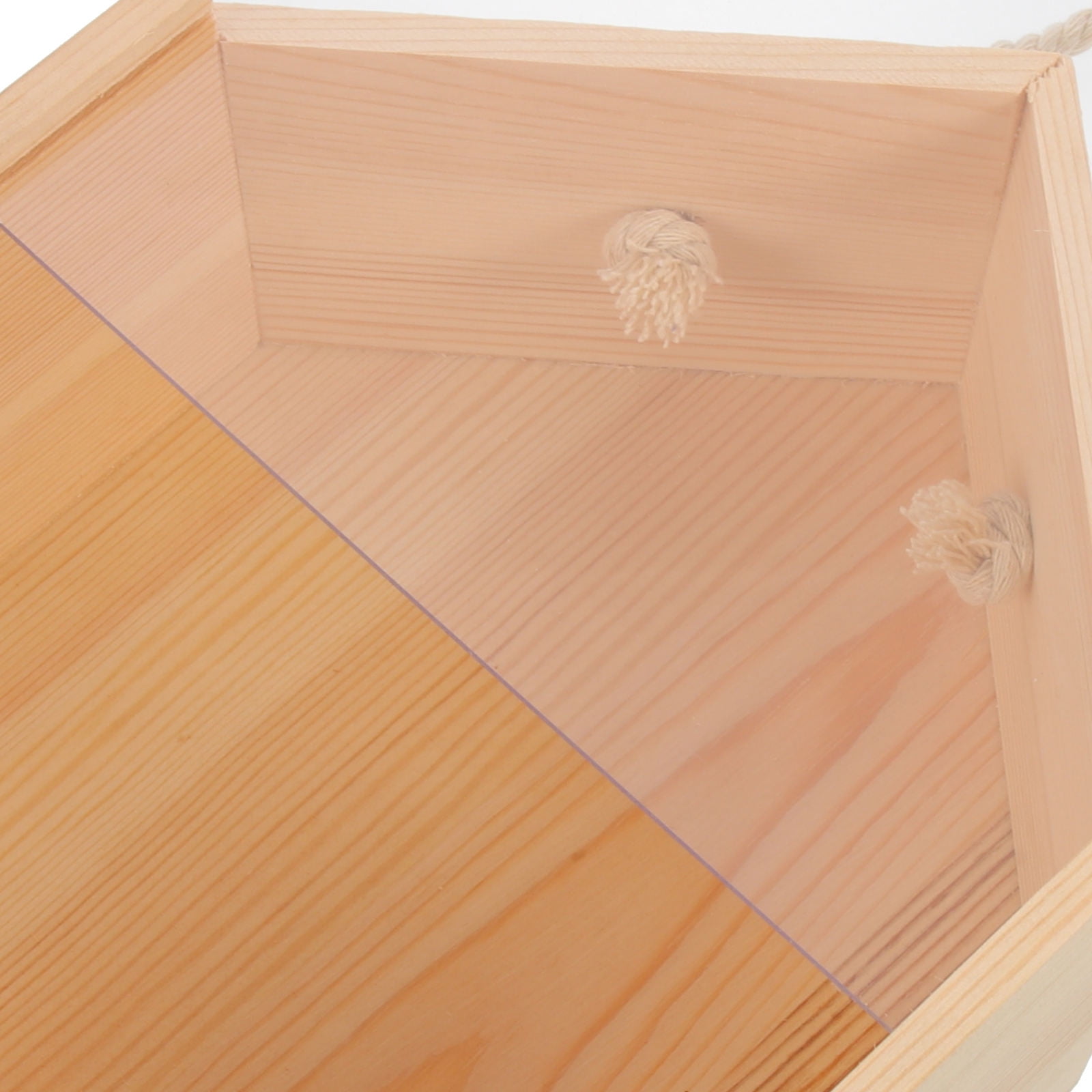 Masteelf Wood House Shape Give Box Wedding Party Favor Box Candy ...