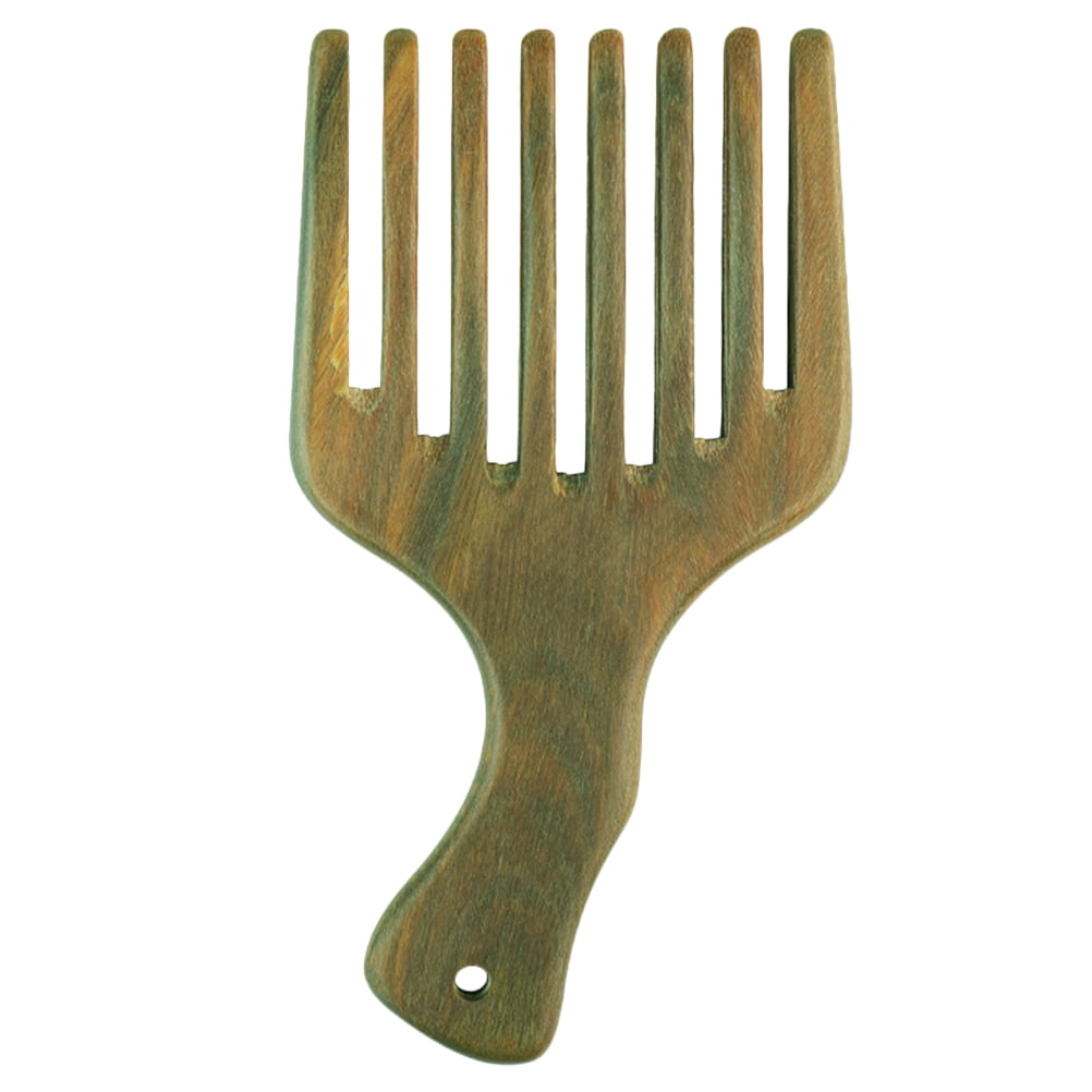 Masteelf Wood Oil Comb Anti-static Wide-tooth Comb Salon Hair Styling ...